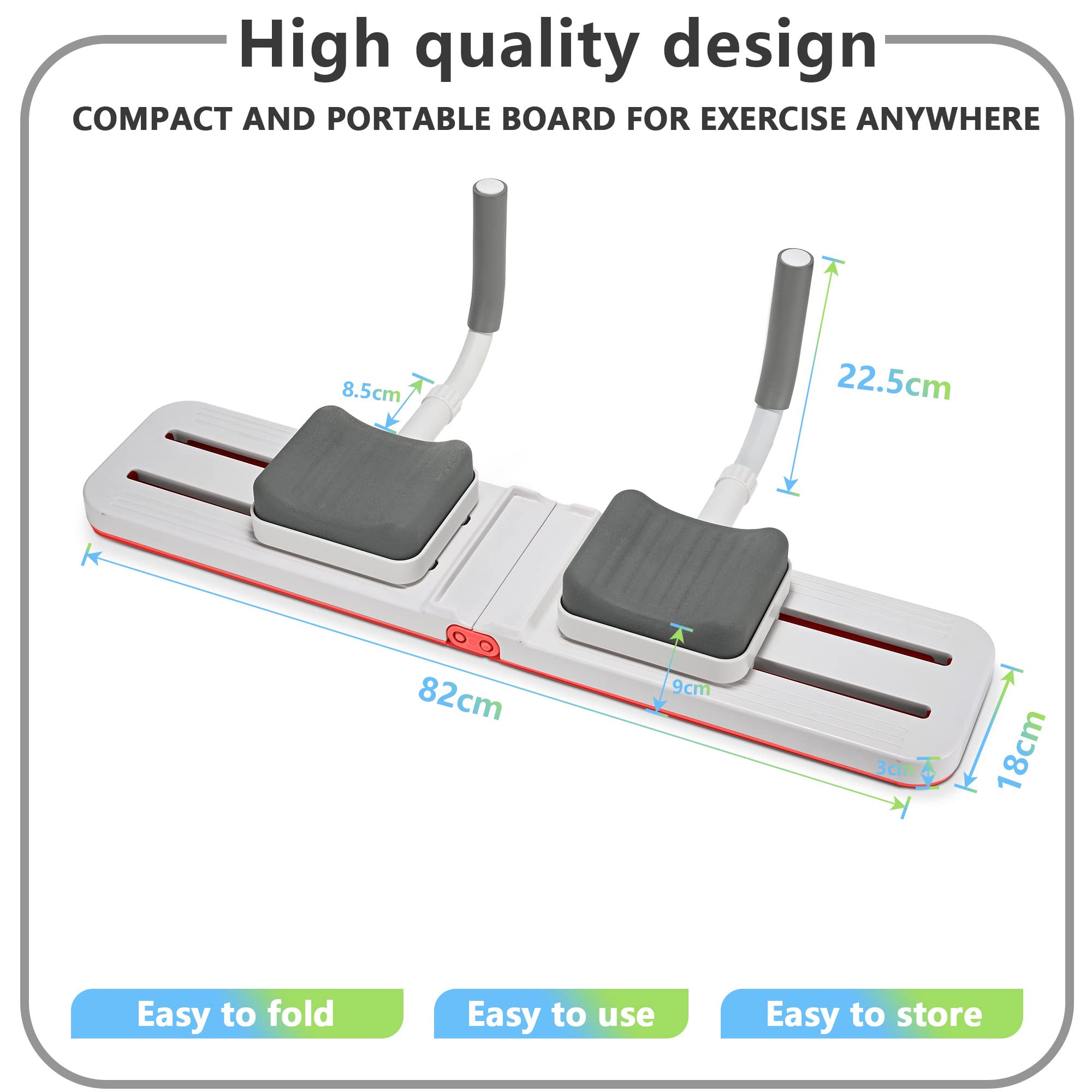 Snapklik.com : KKA Balance Board Push-Up Stands Yoga Equipment Fitness ...
