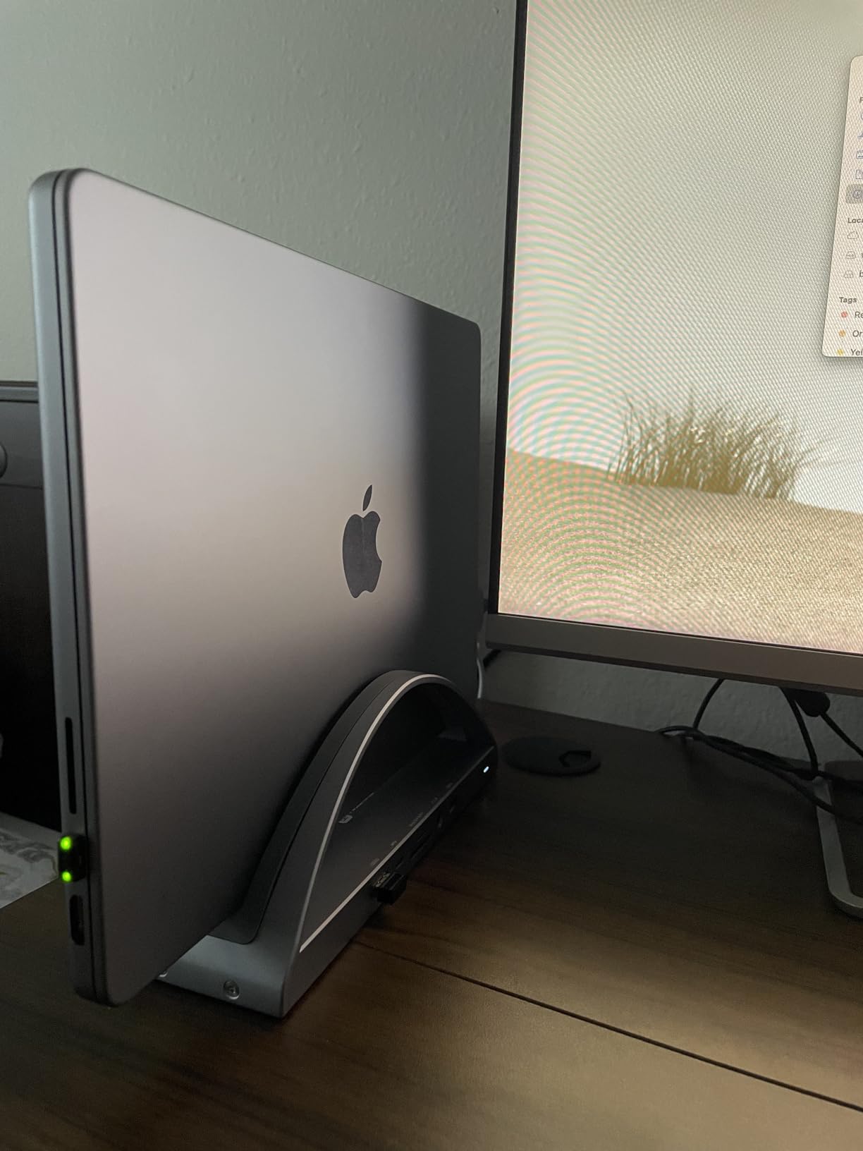 Amazon.com: TobenONE Vertical Docking Station Stand Dual Monitor for ...