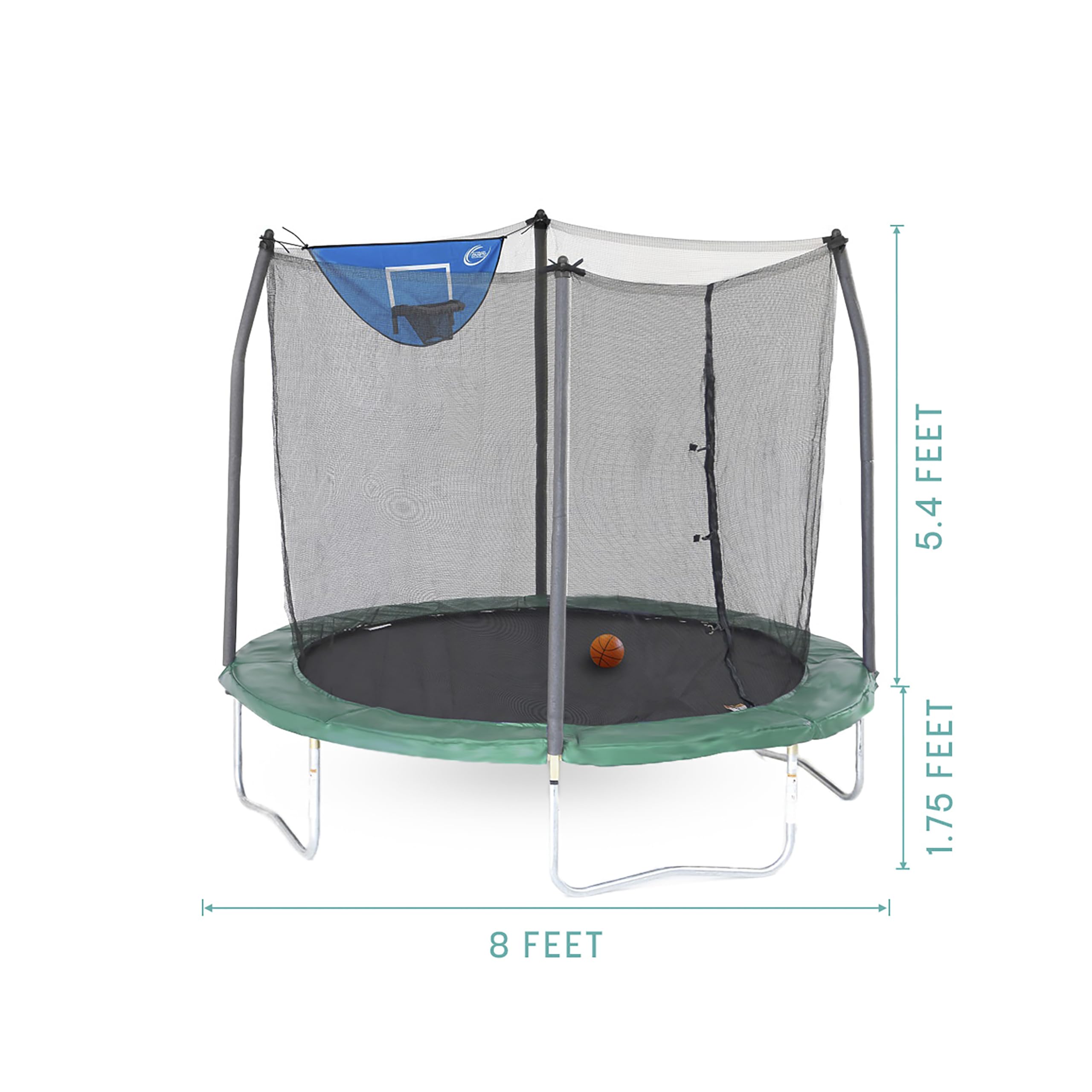 Snapklik.com : SKYWALKER TRAMPOLINES Jump N Dunk 8 FT, 12 FT, 15 FT ...