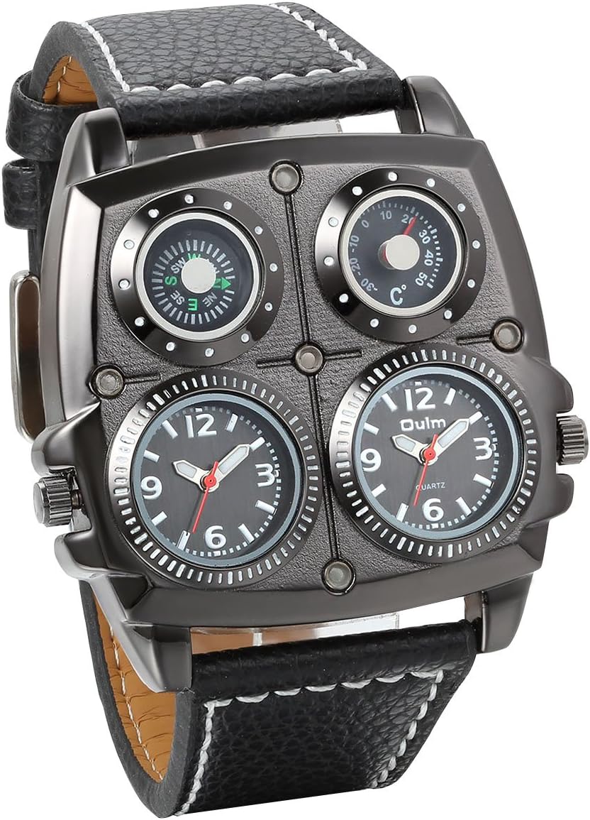 ThinkGeek Steampunk-Styled Tesla Analog Watch Weathered-Brass Look on ...