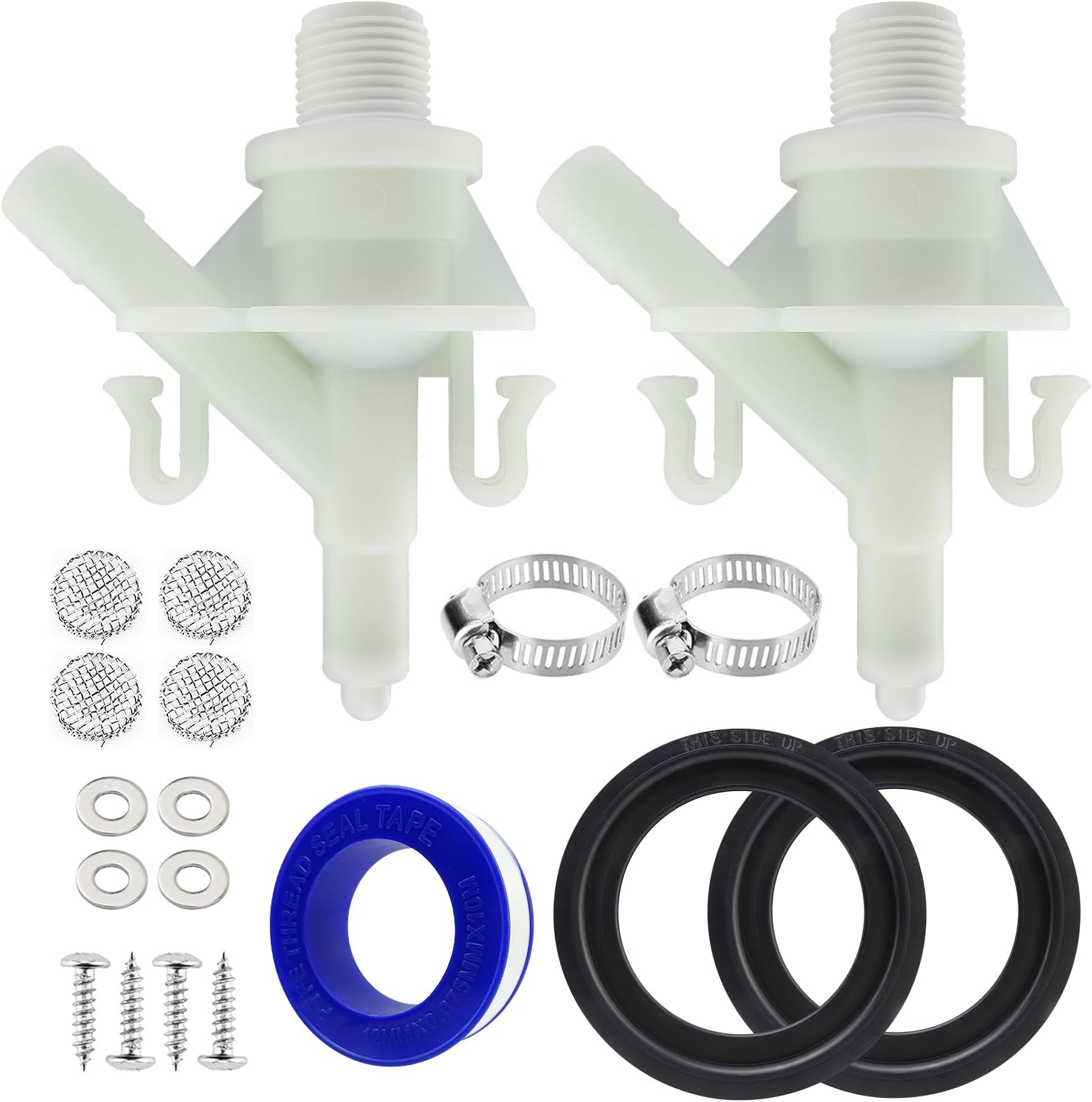 Amazon.com: 2 Sets Upgraded RV Water Valve Kit Replaces 385311641, RV ...