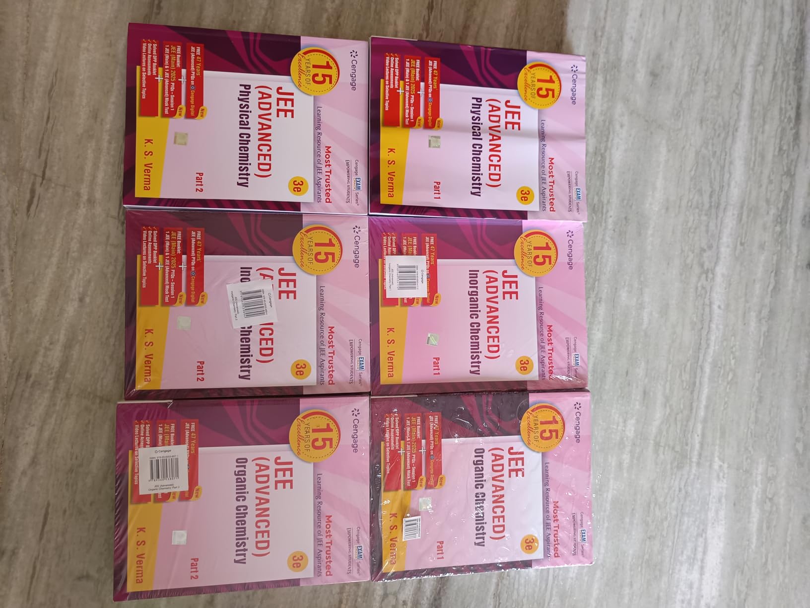Buy CENGAGE - KS Verma - JEE Advanced Chemistry - | Physical Chemsitry ...