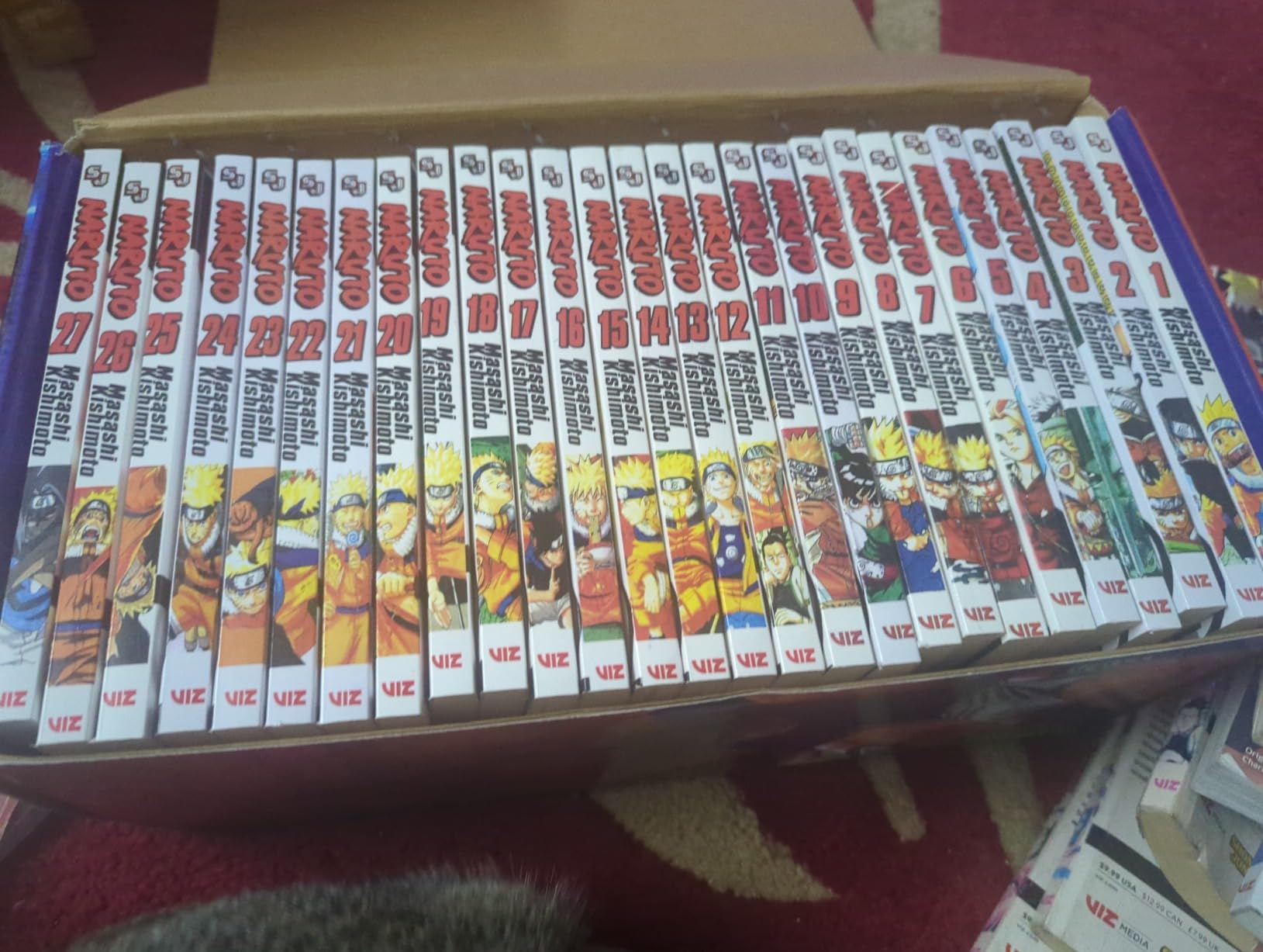 Naruto Box Set Vol 1-27 : Masashi Kishimoto: Amazon.in: Books