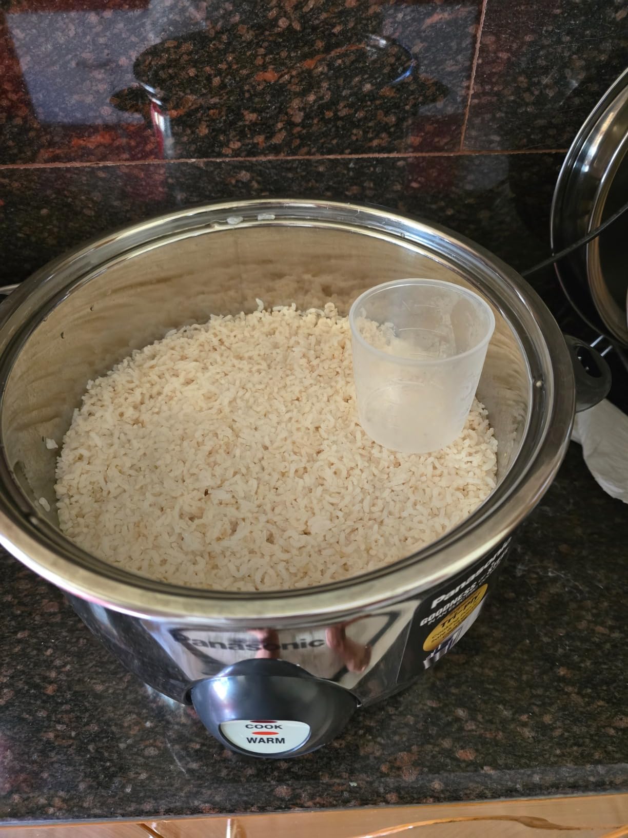 Buy Panasonic Sr-G18(Sus)Stainless Steel Automatic Electric Rice Cooker ...