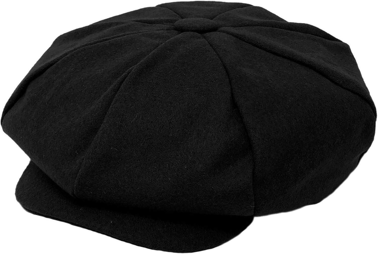 Men's 100% Winter Wool Super Oversized Newsboy Drivers Cabby Cap Hat XL ...