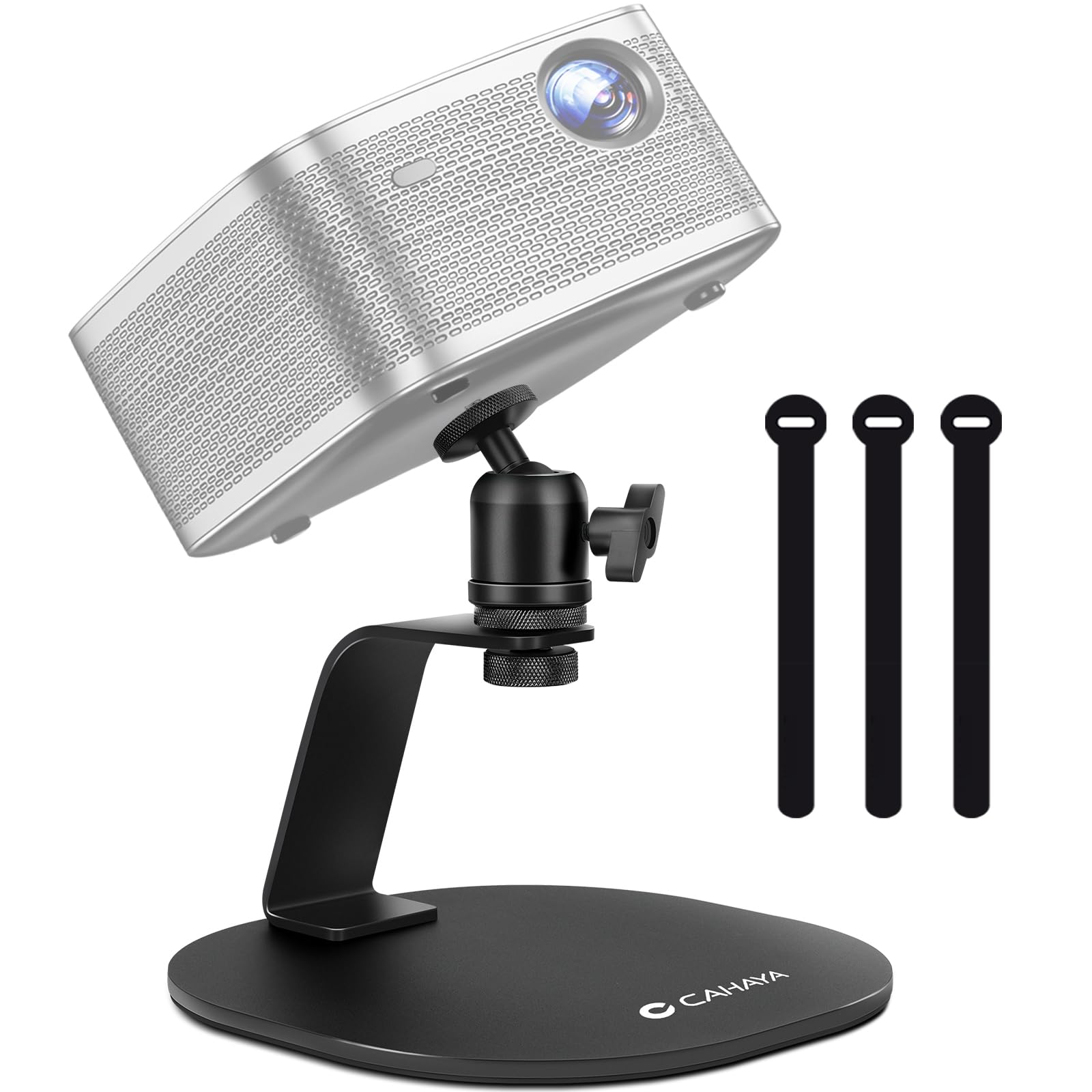CAHAYA Desktop Projector Stand Mini - 360° Rotation 1/4'' Mounting ...