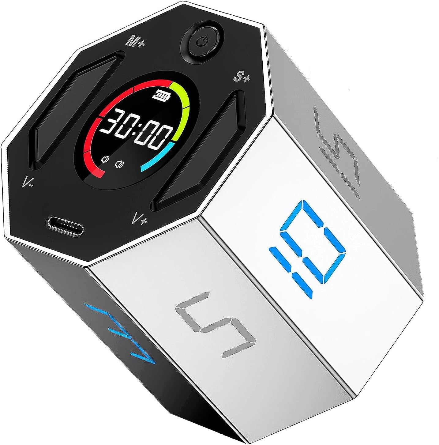 Buy BTBSIGN 1.8-inch LED Large Digital Countdown Clock Event Timer with ...