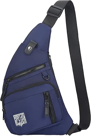 Amazon.com | Qidelong Sling Bag for Men, Anti-Theft Chest Crossbody Bag ...