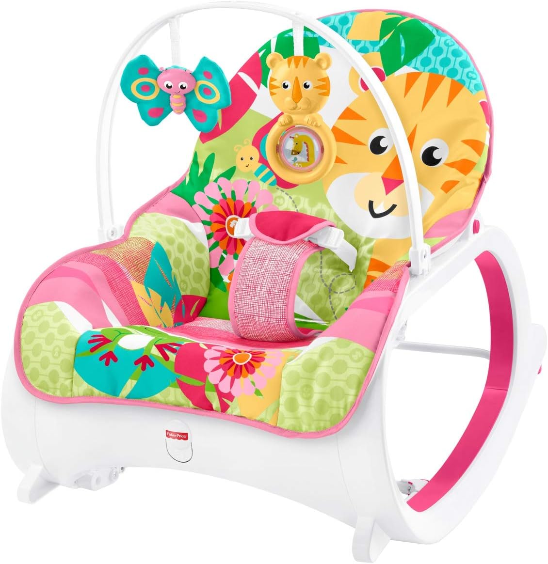 Fisher-Price Infant-to-Toddler Rocker, Pink : Amazon.co.uk: Baby Products