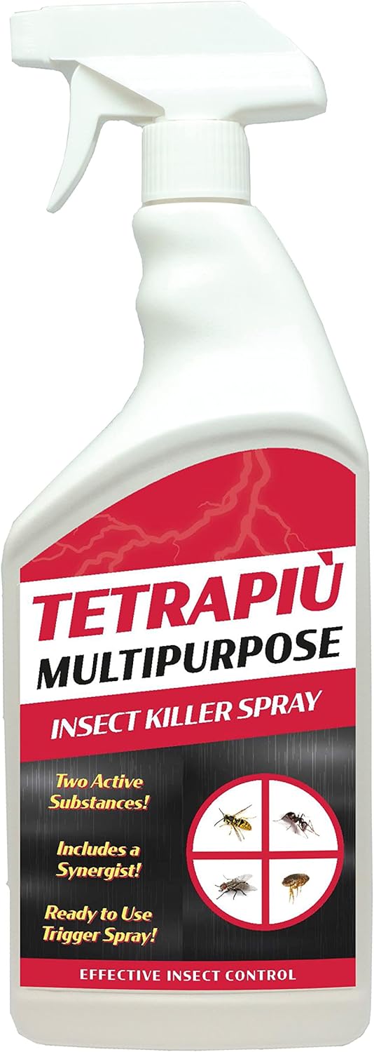 Hockley International Tetrapiu Multipurpose Insect Killer Spray 1 Litre ...