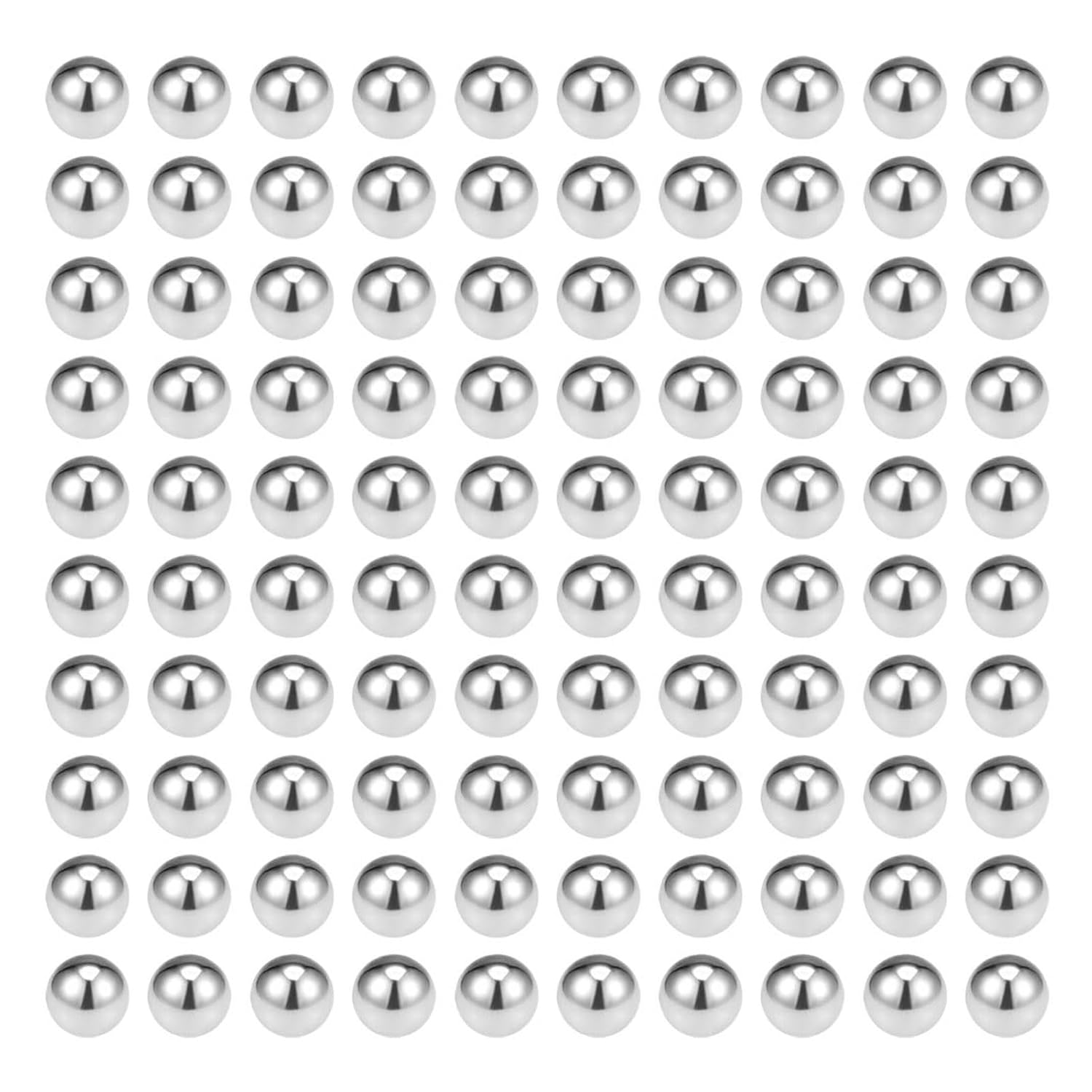 TA-VIGOR 500pcs 1mm Bearing Balls, Solid 304 Stainless Steel Ball G100 ...