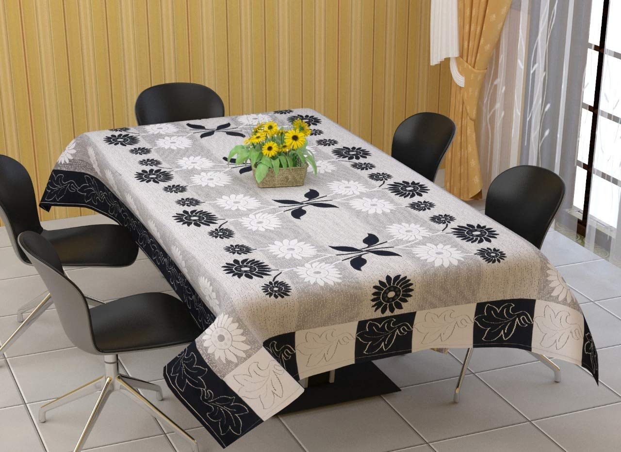 Buy LUXURY CRAFTS Luxurious Attractive Design 6 Seater Polycotton Net ...