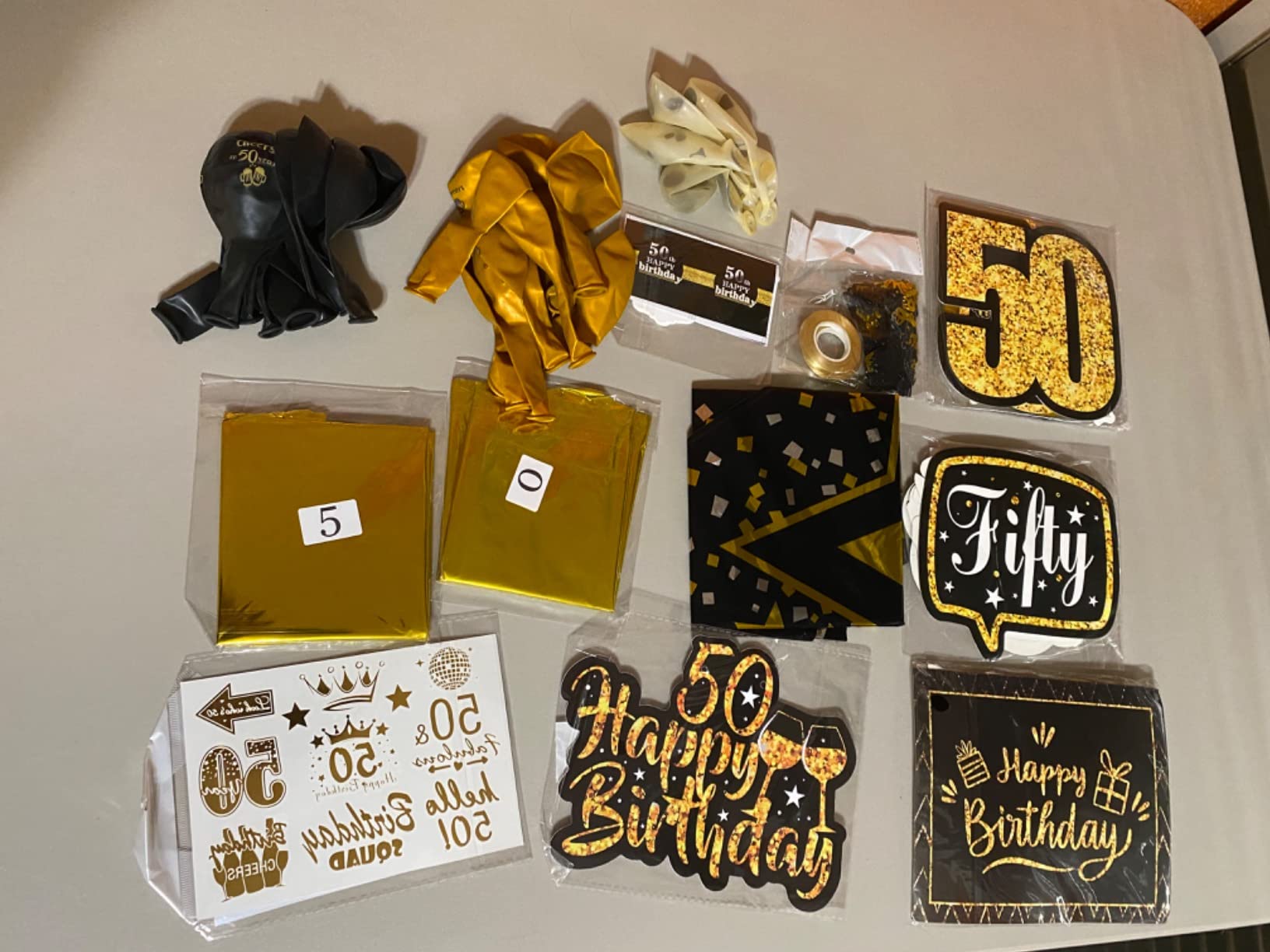 Amazon.com: Canven Happy Birthday Decorations for Women With Glass Foil ...