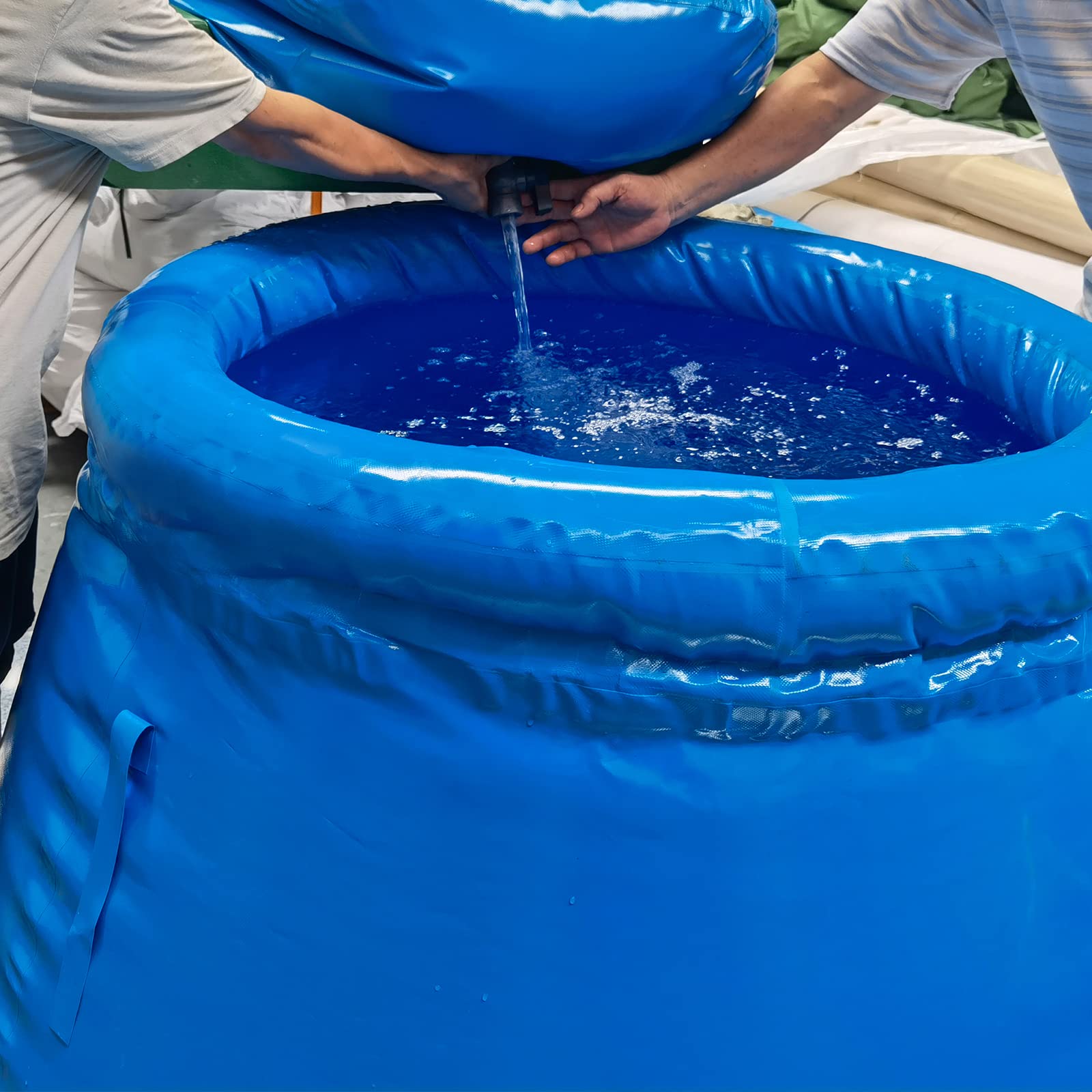 LTCANOPY 1000L/260gal Water Storage Bladder,Large-Capacity Foldable ...