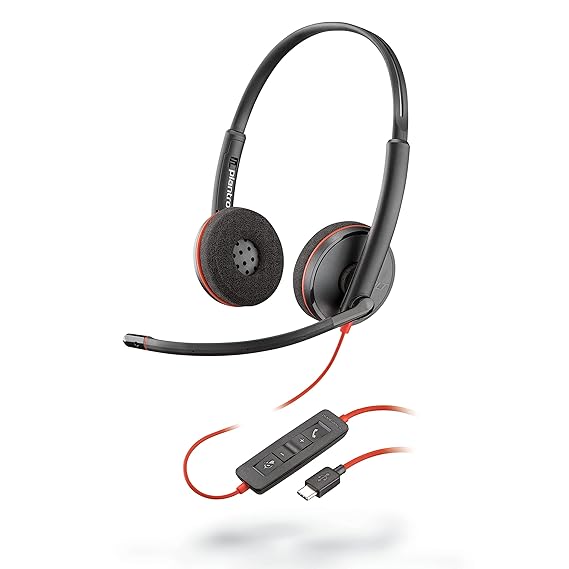 Amazon.in: Buy Plantronics Poly by Plantronics - Blackwire 3220 USB-C ...