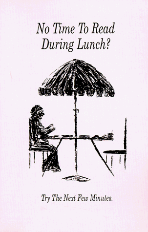 No Time to Read During Lunch: Try the Next Few Minutes: Joseph Spallone ...