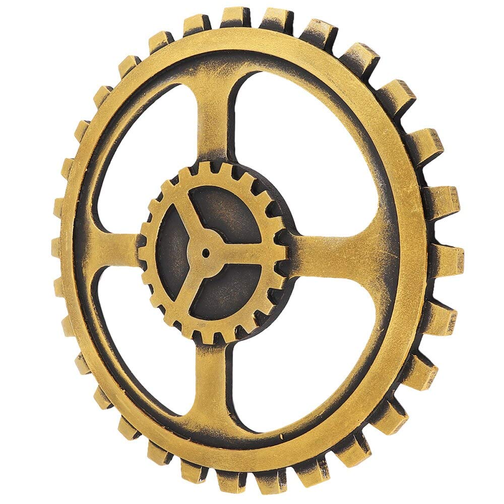 Power Transmission 40cm Retro Style Gear Wheel Art Craft Wall Decor ...