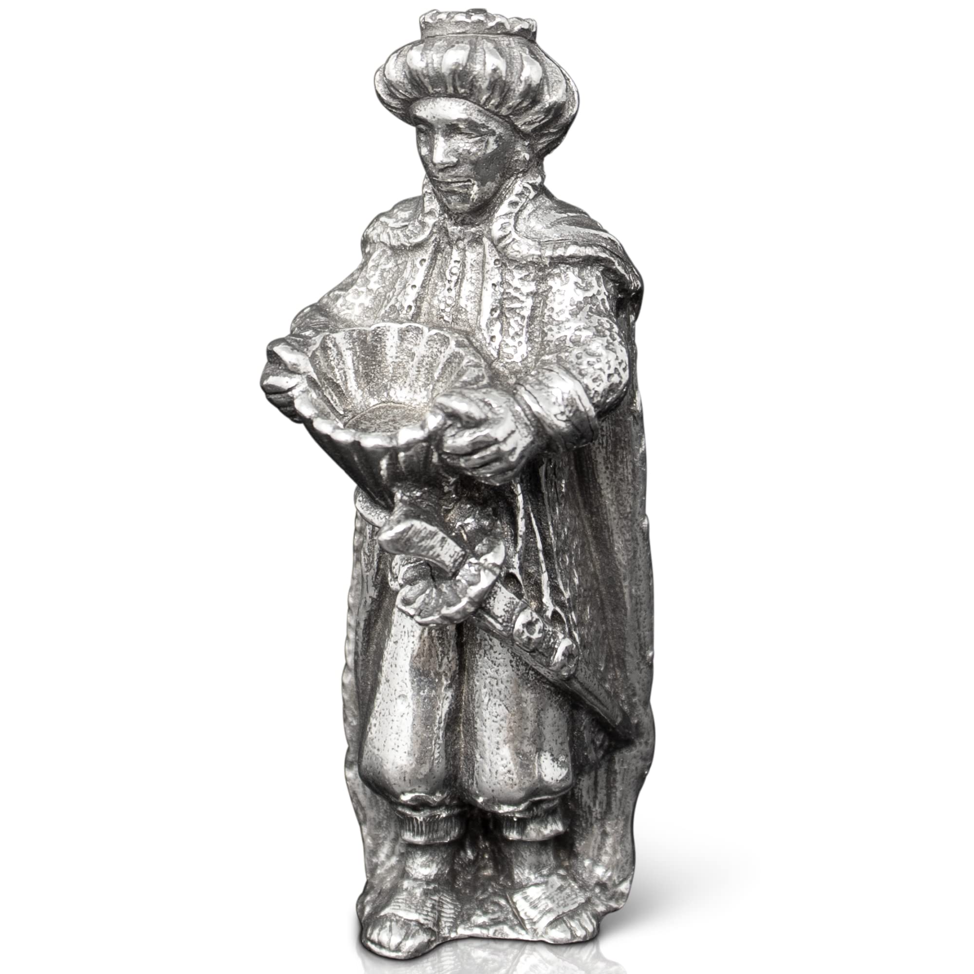 Amazon.com: DANFORTH – Pewter Wiseman with Myrrh Figurine – Nativity ...