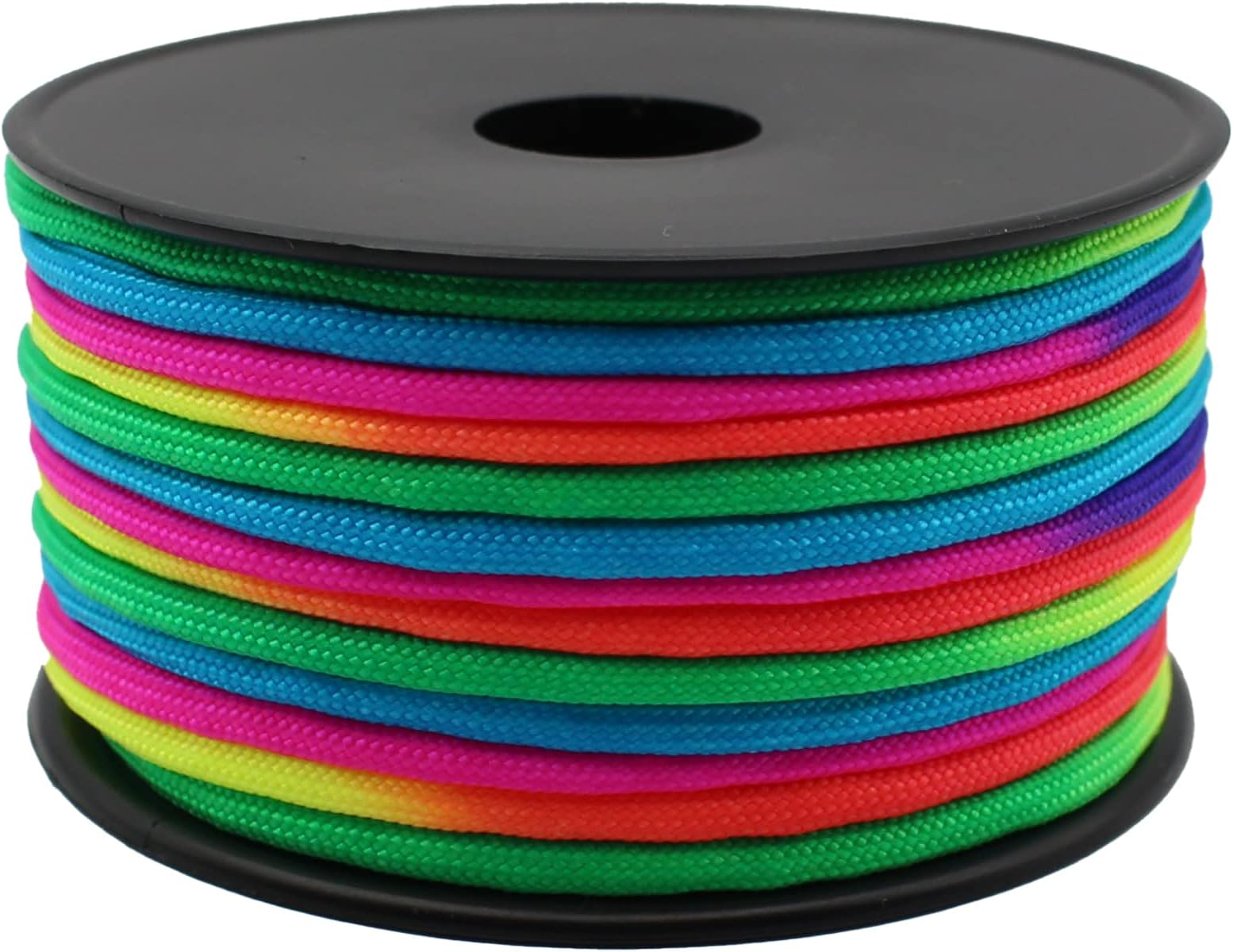Amazon.com: West Coast Paracord Macramé Weaving Rainbow Dip Dye Cord ...