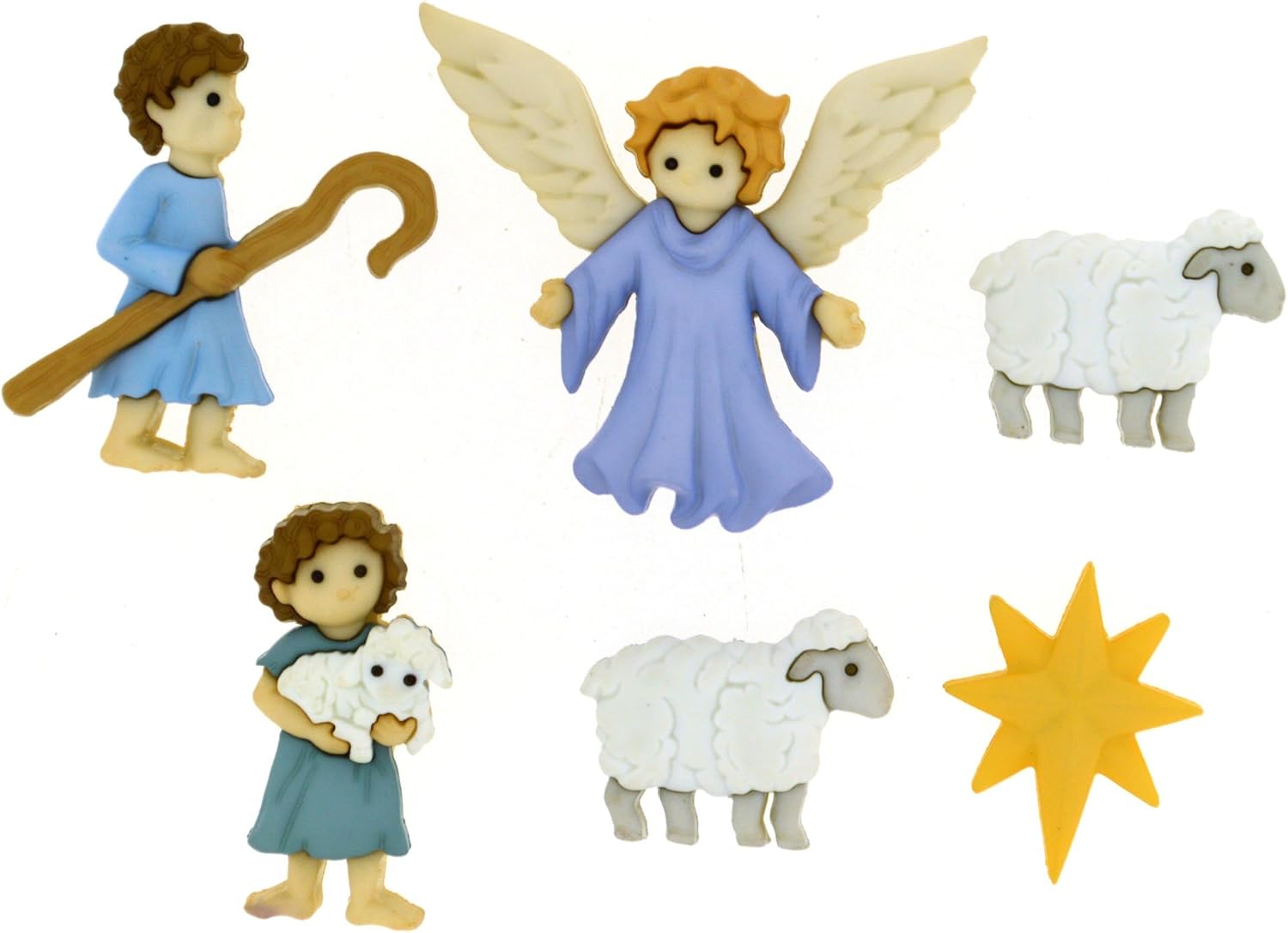 Amazon.com: The Good Shepherd Button Collection - Christmas & Holiday ...