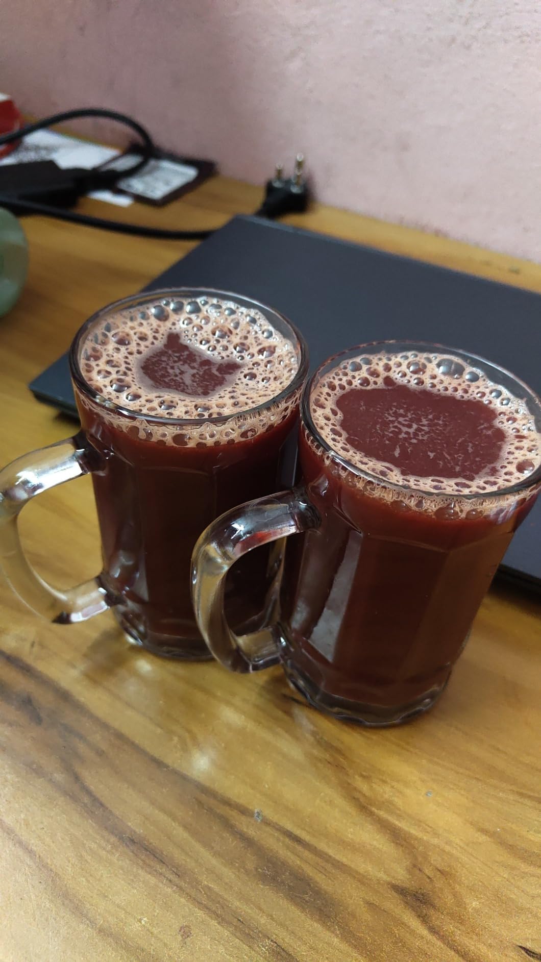 Buy AGARO Elegant Beer Mug, Set of 2, 397ml Each, Transparent, Serves ...