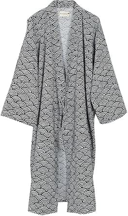thefancypumpkin Men's Yukata Robes Kimono Robe Pajamas-Size M at Amazon Men’s Clothing store