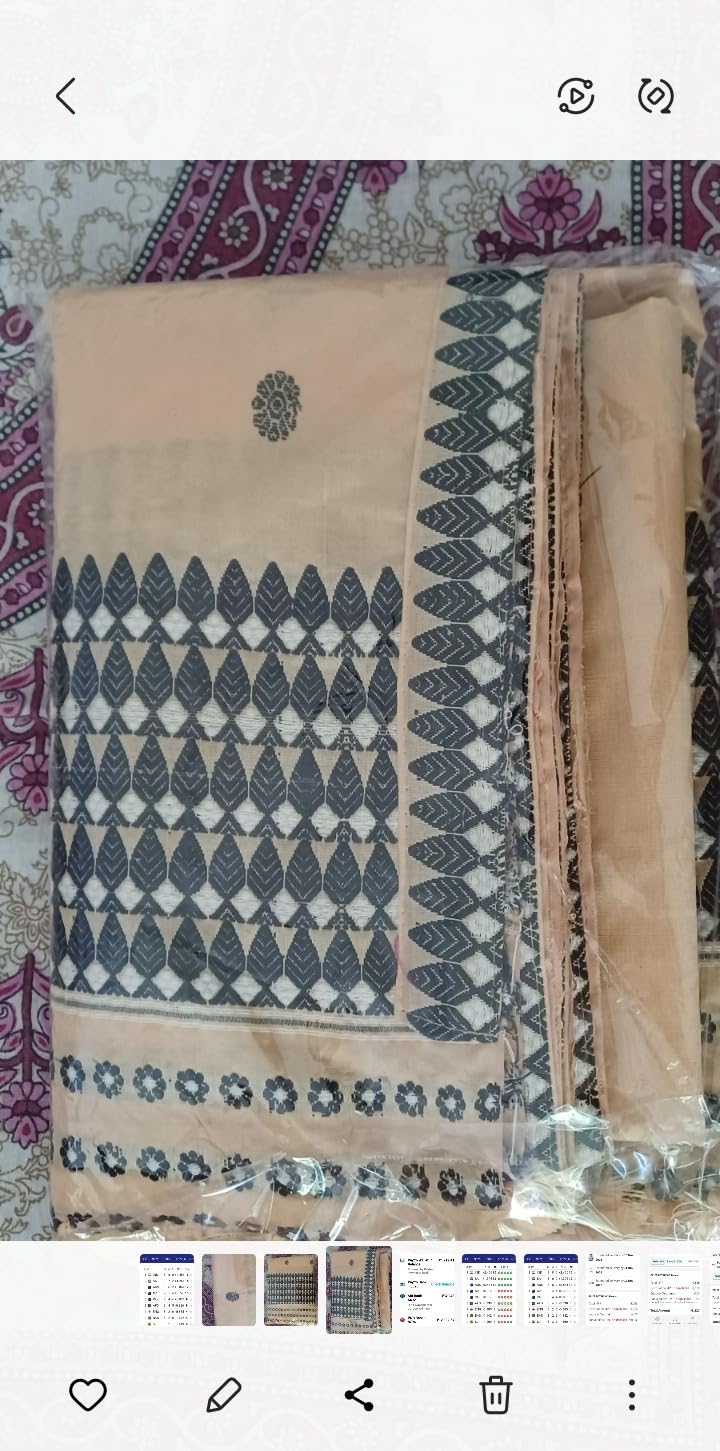 AB ASSAMESE ETHNIC Handloom Mix Toss Cotton Sador Mekhela in Heavy ...