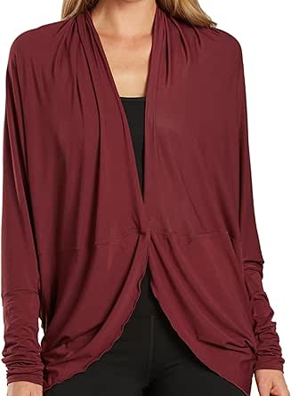 Everyday Yoga Women Lightweight Cardigan Long Sleeve Comfortable ...