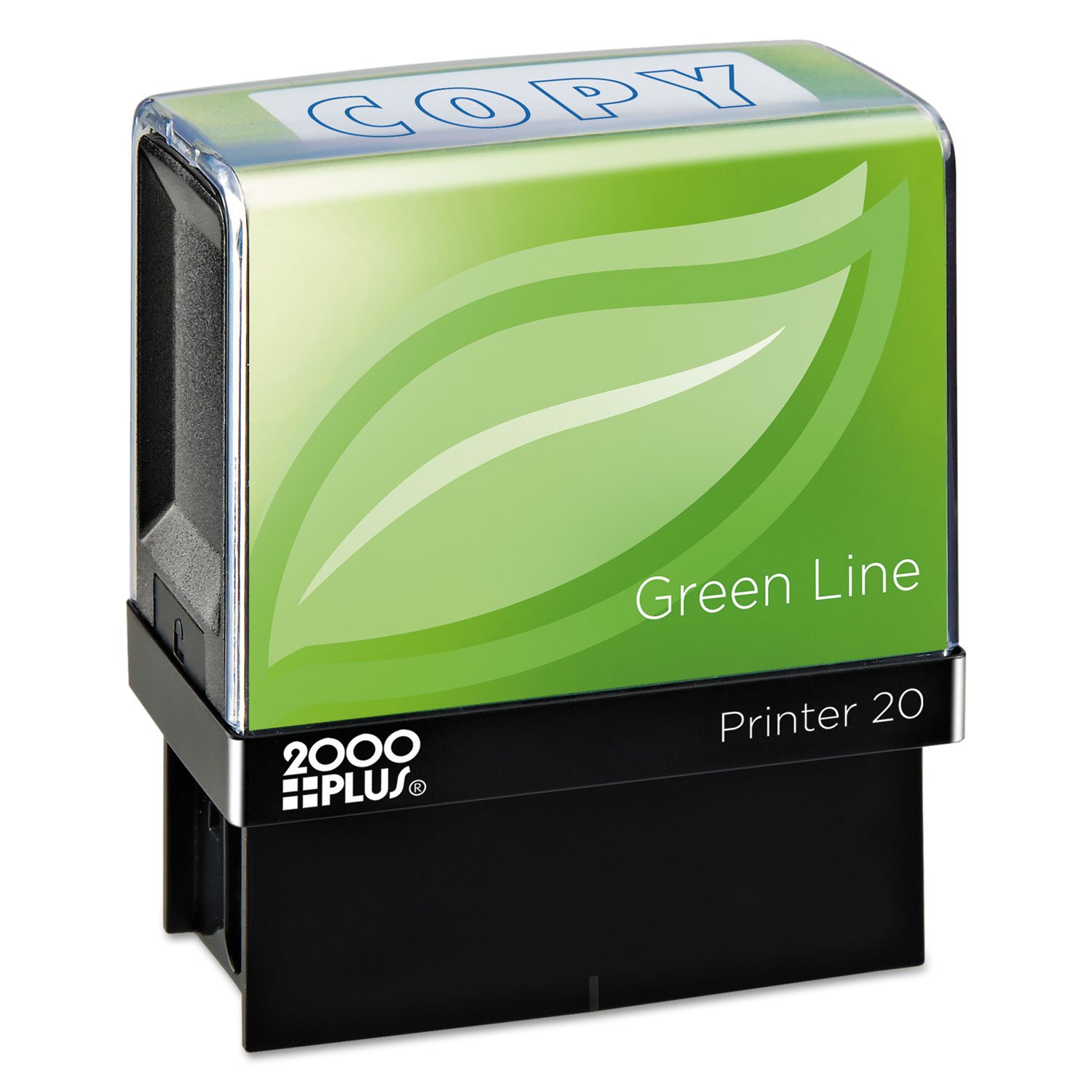 Amazon.com : 2000 Plus Green Line Self-Inking Message Stamp, Copy, 80% ...