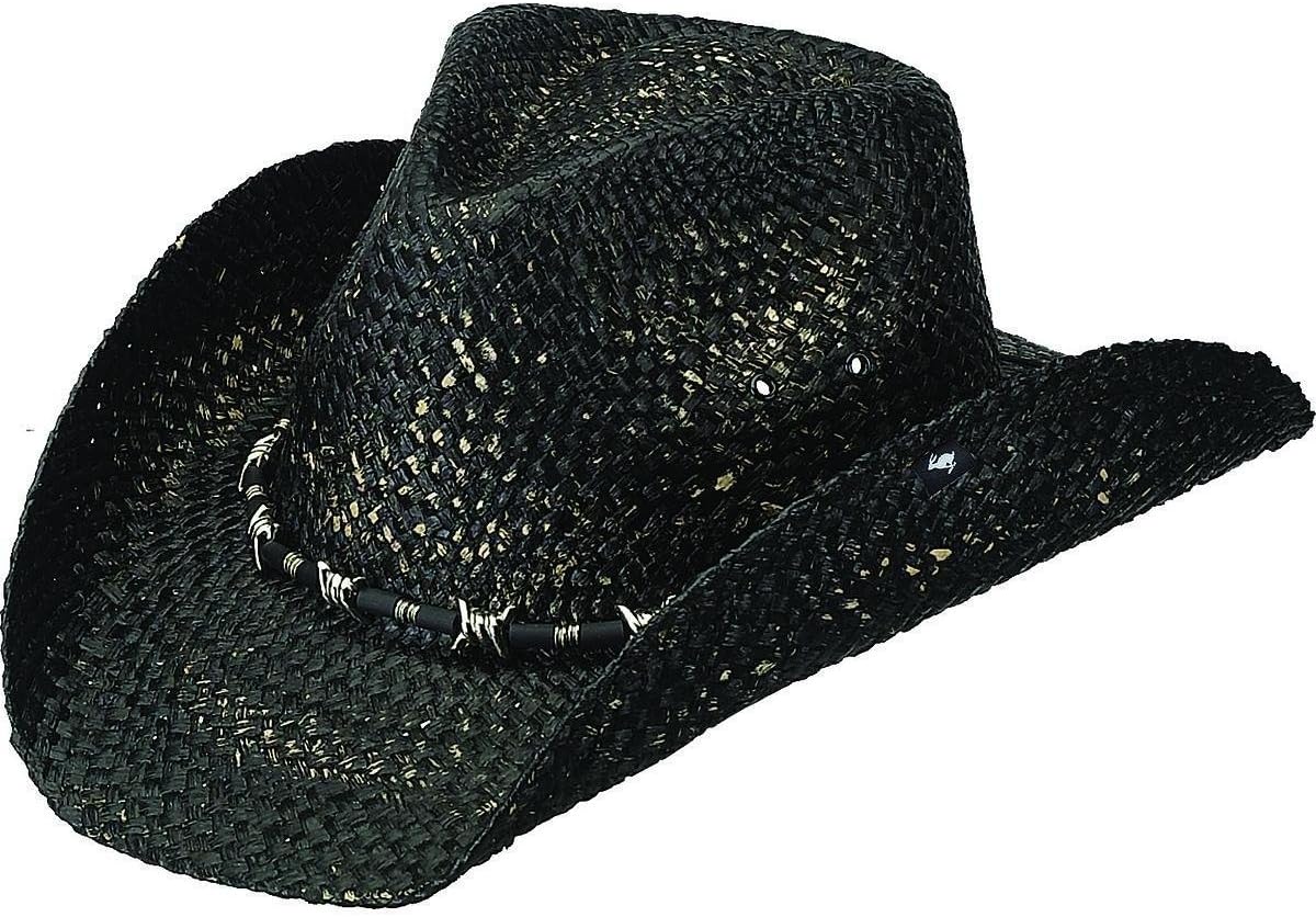 Peter Grimm Men's Sambora Cowboy Hat, Black, One Size at Amazon Men’s ...