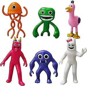OCDSLYGB Banban Figures 6PCS Garden of Ban Figures, Garden of Ban Cake ...