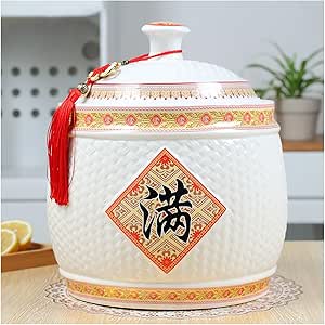 Amazon.com: Rice Storage Container with Lid Airtight Bulk Rice Storage ...