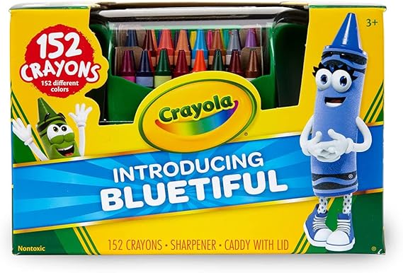 Amazon.com: Crayola Ultimate Crayon Case, 152 Count, Coloring Tools ...