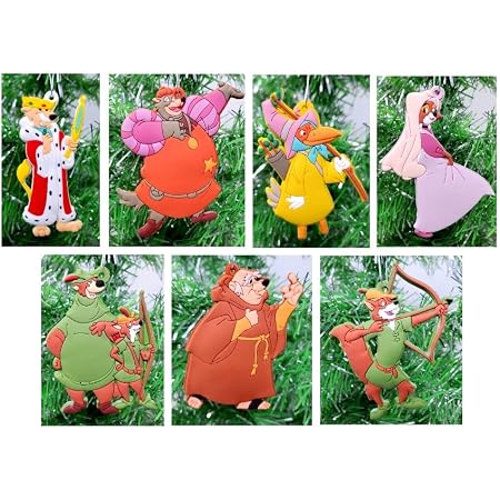 Amazon.com: Robin Hood Deluxe Christmas Ornament Set with Robin Hood ...