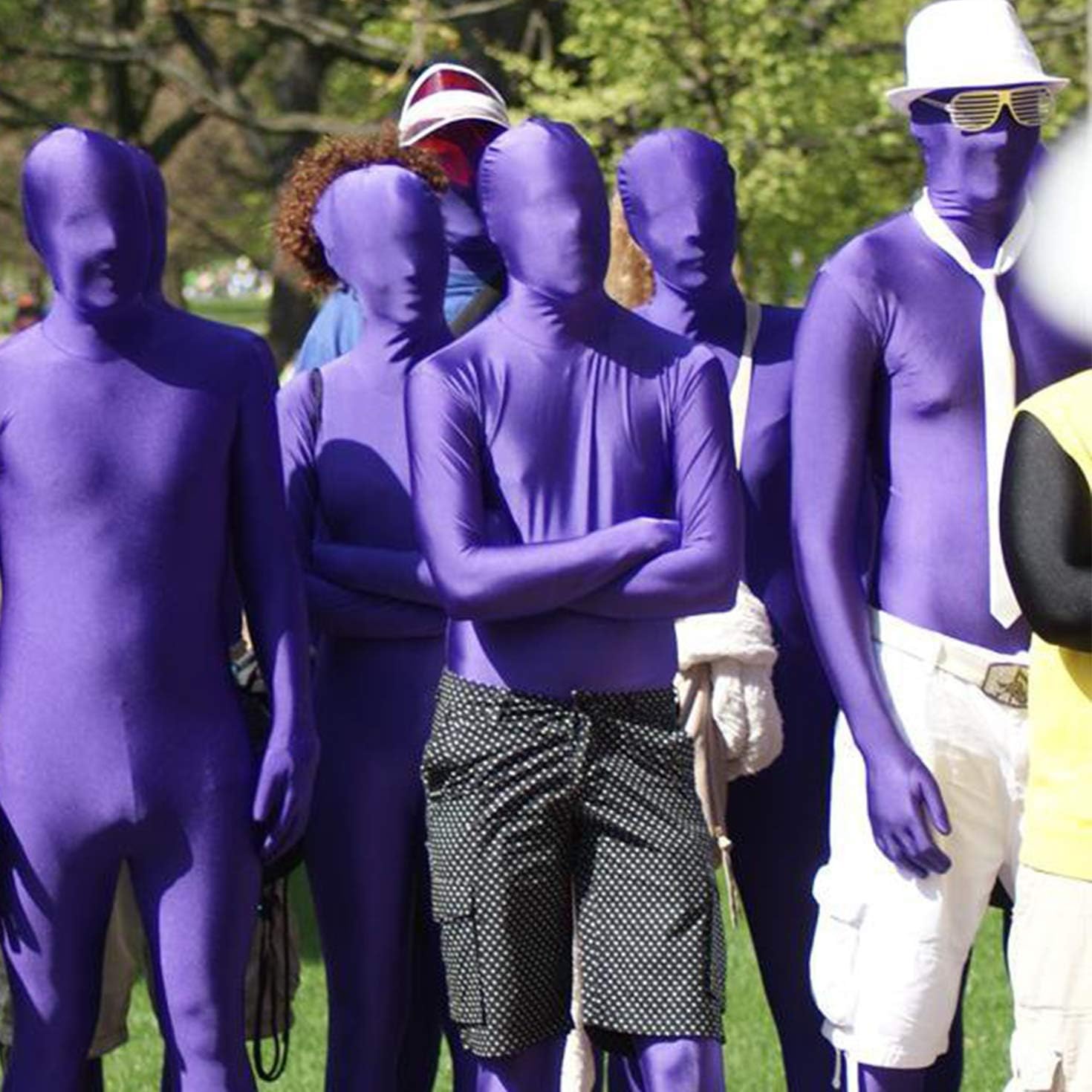 Morphsuit Original Fancy Dress Costume, Purple, XL – BigaMart