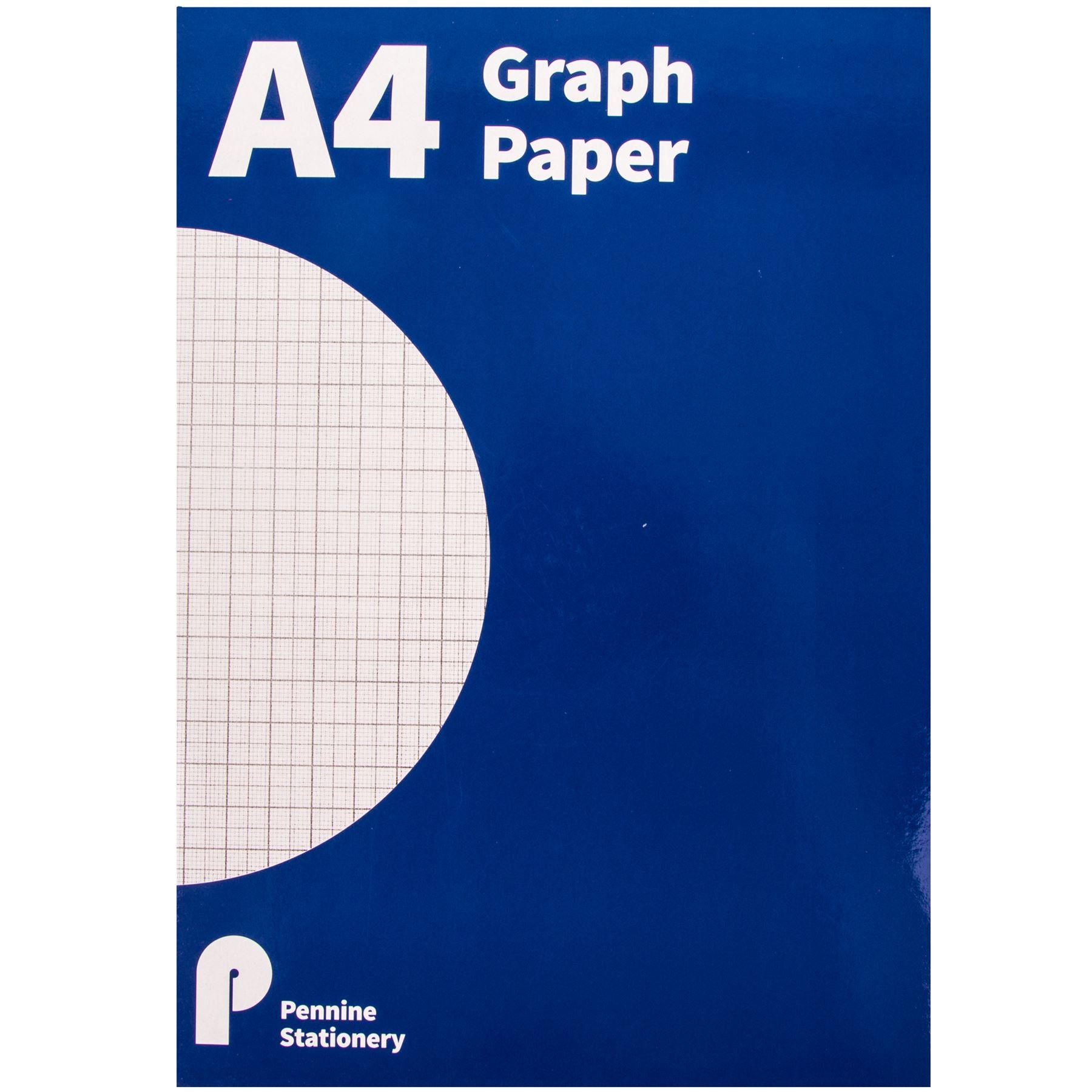5X A4 Math Pad Graph Paper Pads - 2/10/20mm Square Grid - 80 Page ...