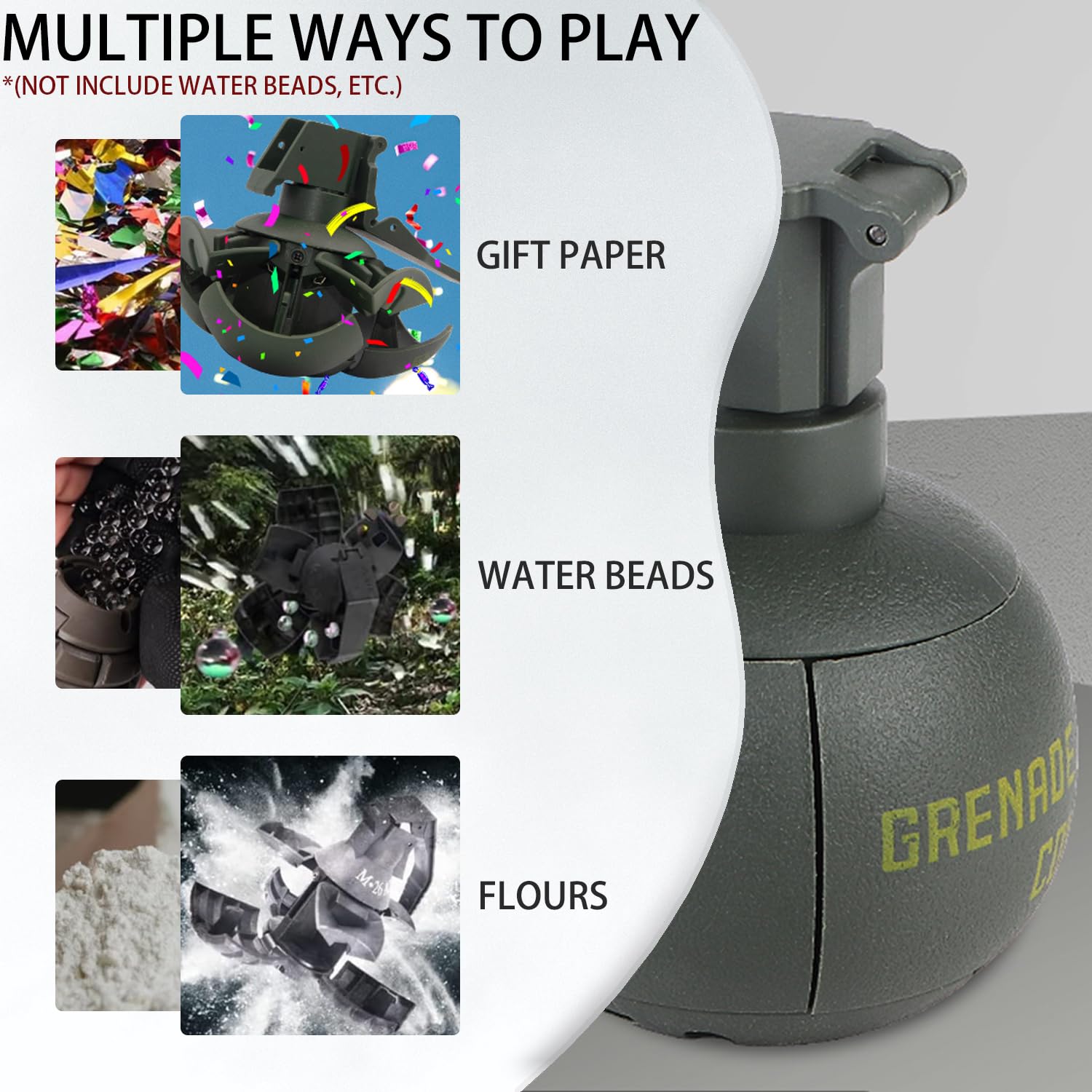 Snapklik.com : Disratw M67 Tactical Grenade Airsoft Grenade Toys ...
