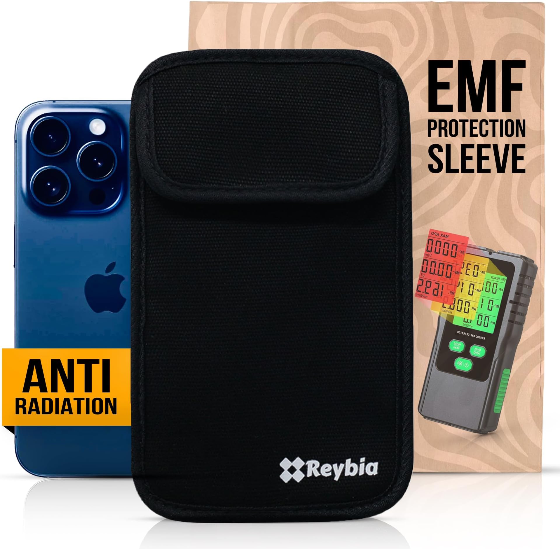 Amazon.com: Security Pouch Faraday Bag Anti-Radiation Cell Phone Sleeve ...