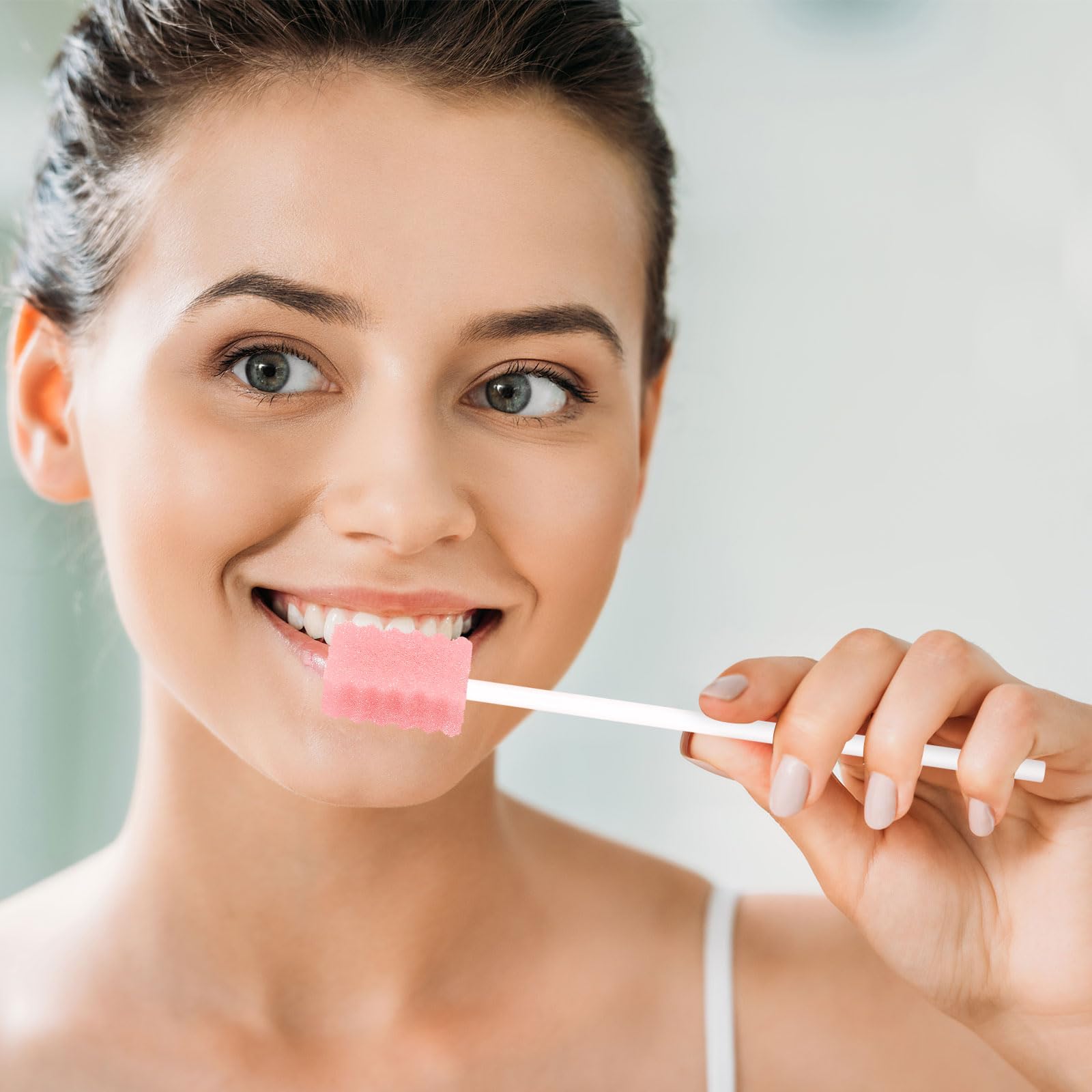 Snapklik.com : Mumufy 500 Pcs Disposable Oral Swabs For Toothbrush Oral ...