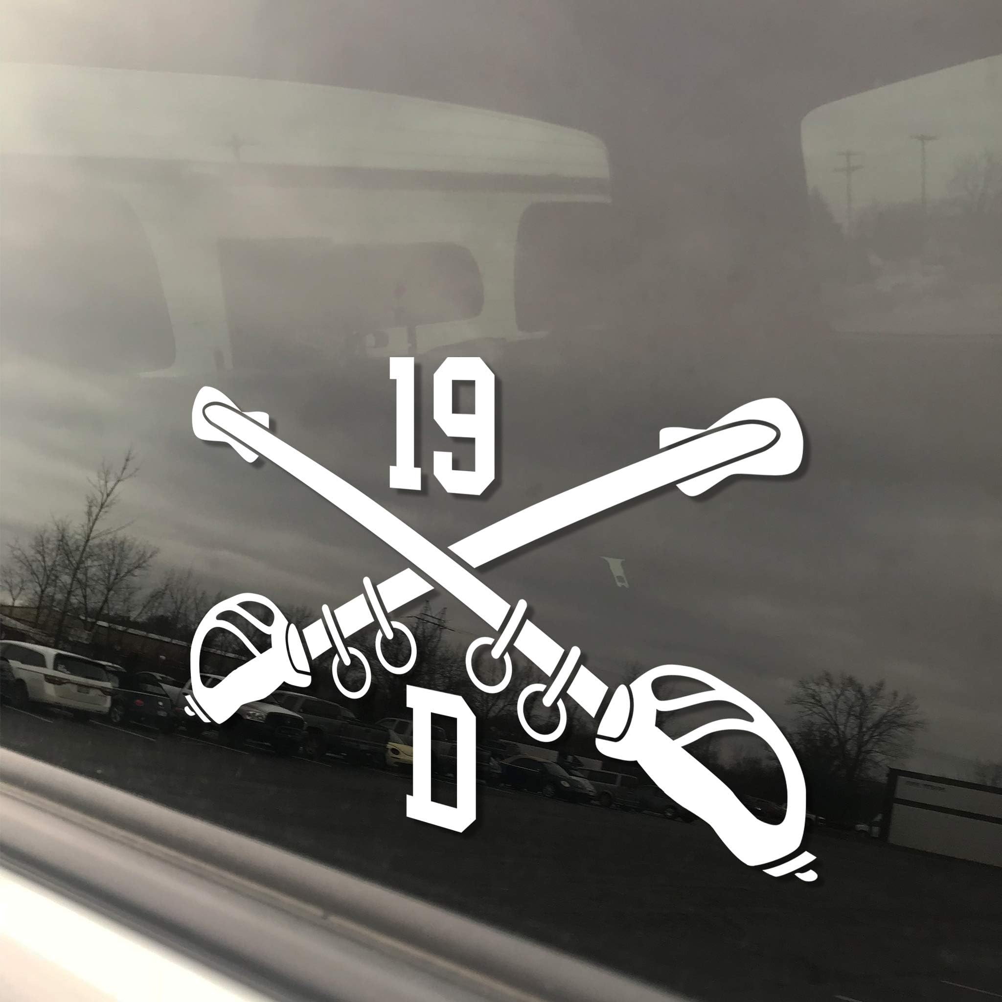 Amazon.com - Military Vet Shop US Army Cavalry Window Bumper Sticker ...