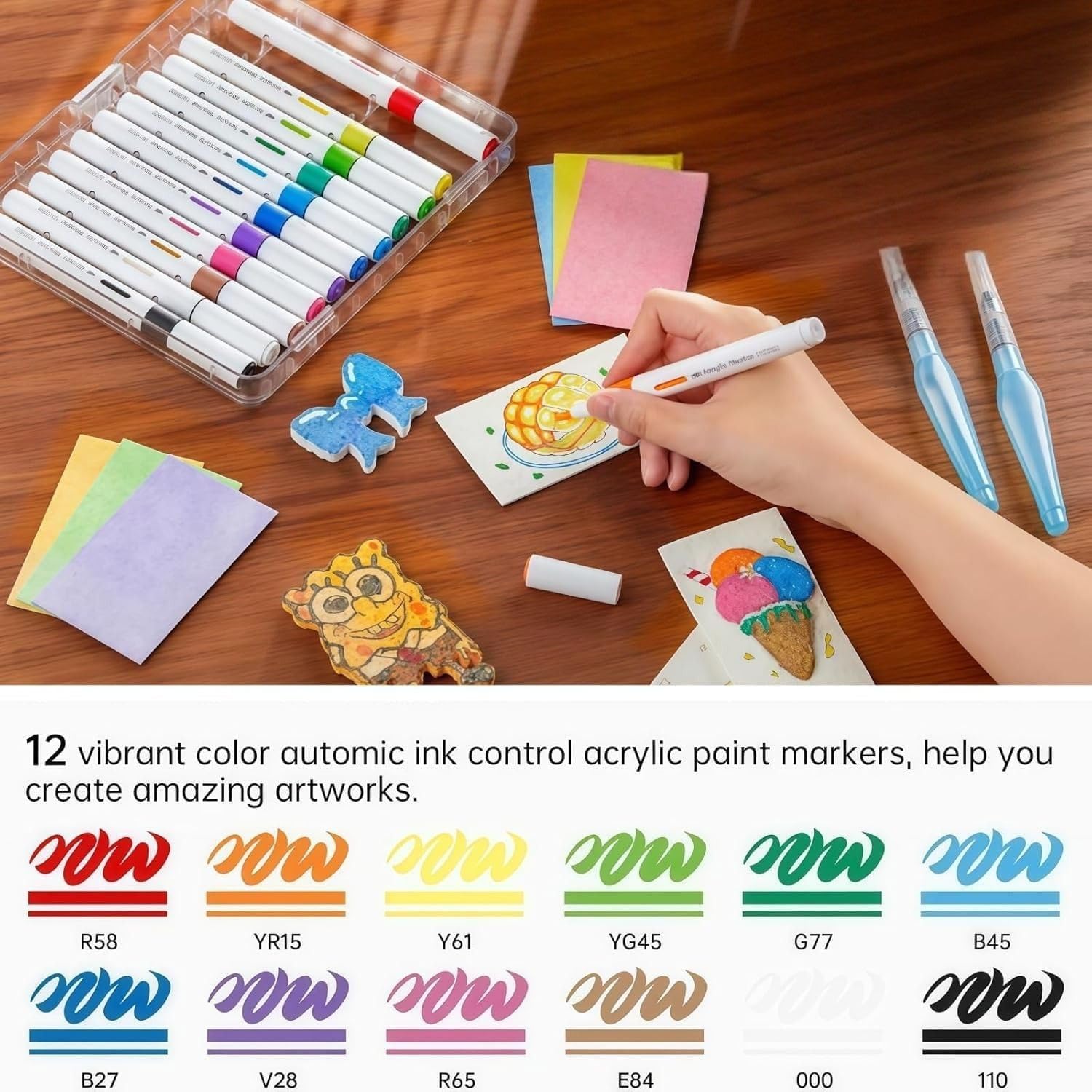Magic Foam Texture Painting Kit Foam Texture Painting Paper, DIY 3D ...