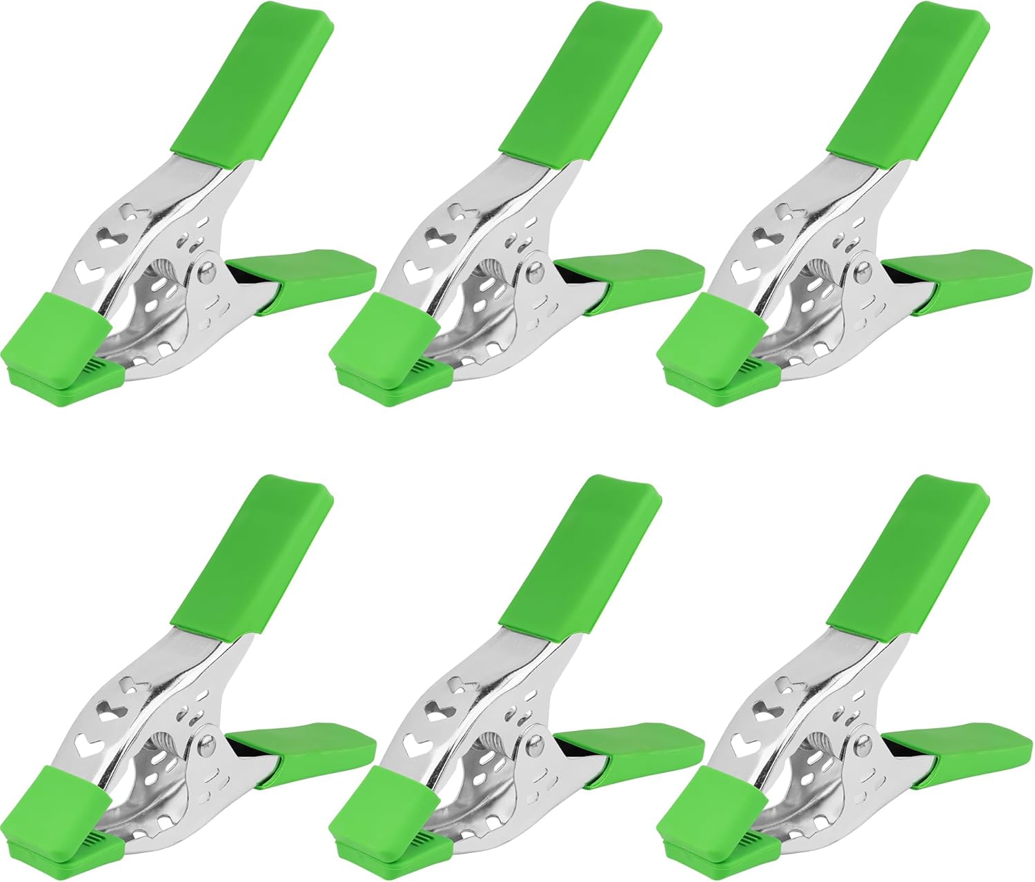 SWANLAKE 7" inch Spring Clamp, Heavy Duty Spring Metal Spring Clamps, 2 ...