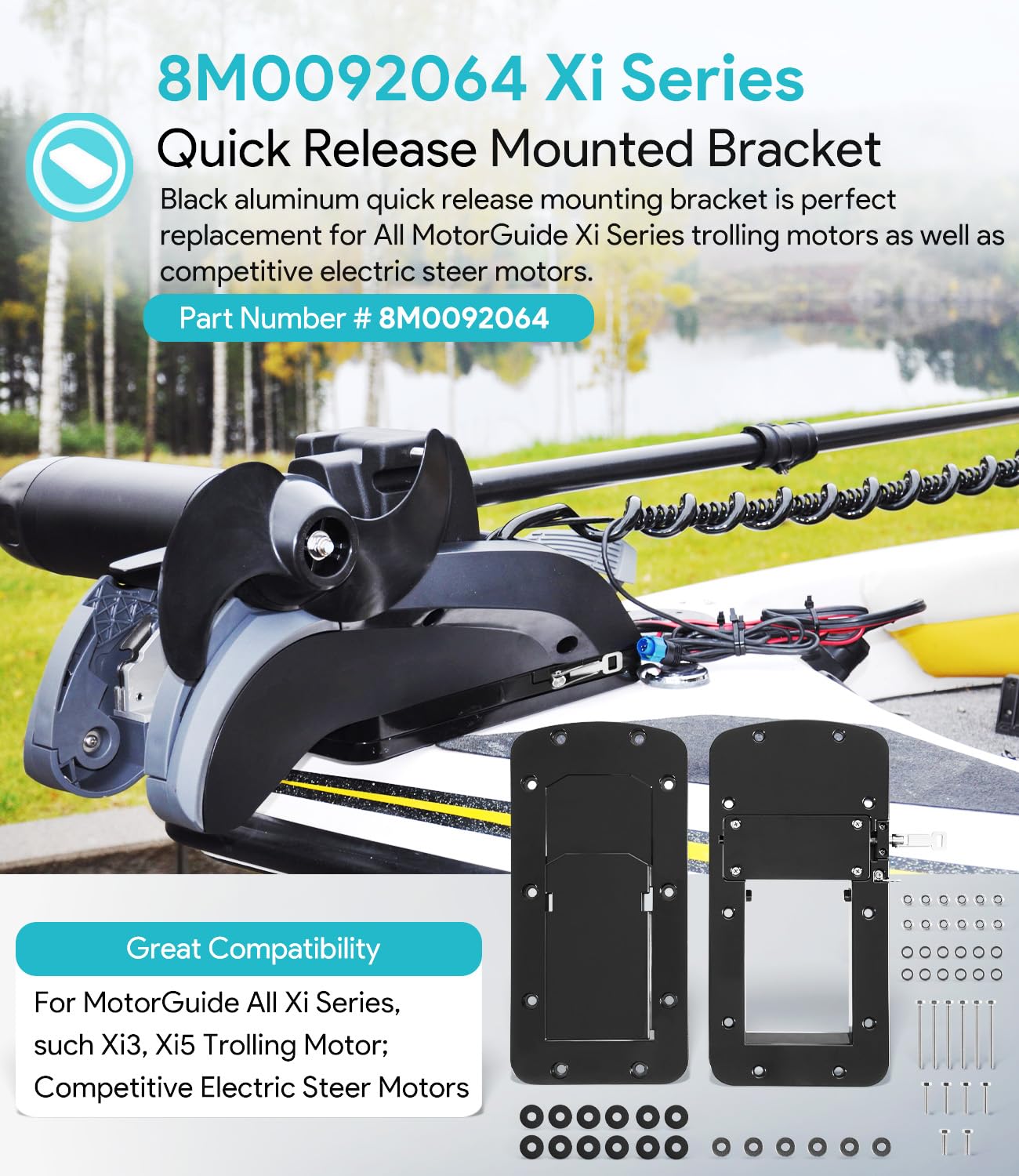 Snapklik.com : 8M0092064 Xi Series Quick Release Mounting Bracket Kit ...