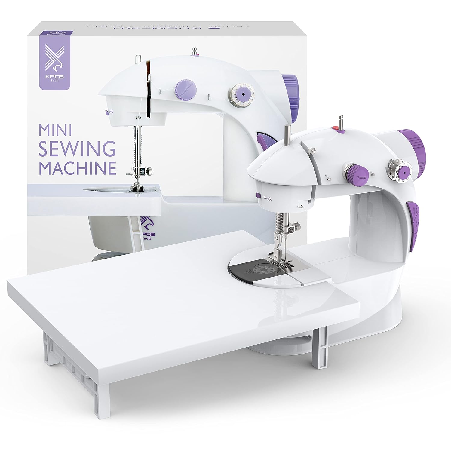 KPCB Tech Mini Sewing Machine with Extension Table : Amazon.in: Home ...