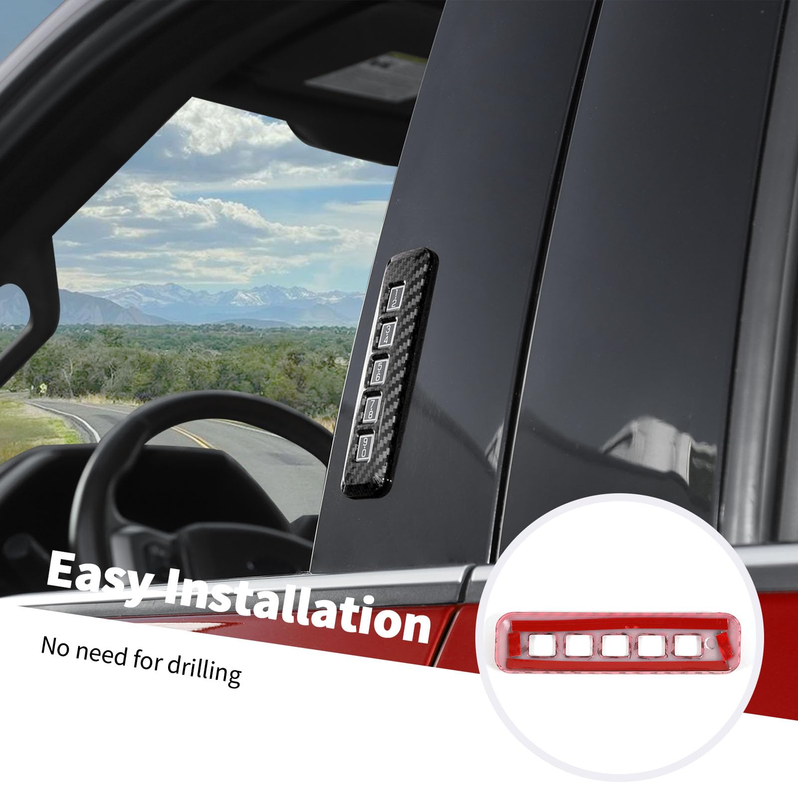 Ford F150 Keypad Codes Ford Keyless Entry Decal Set - Black Vinyl Door ...