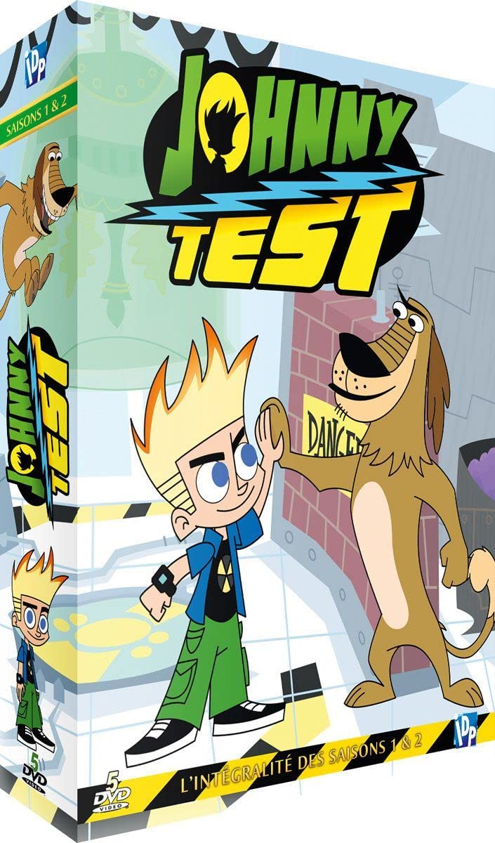 Amazon.com: Johnny Test - Intégrale des 2 saisons (Coffret 5 DVD ...
