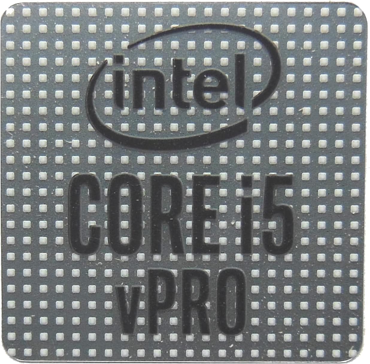 Amazon.com: VATH Sticker Compatible with Intel Core i5 vPRO 18 x 18mm ...