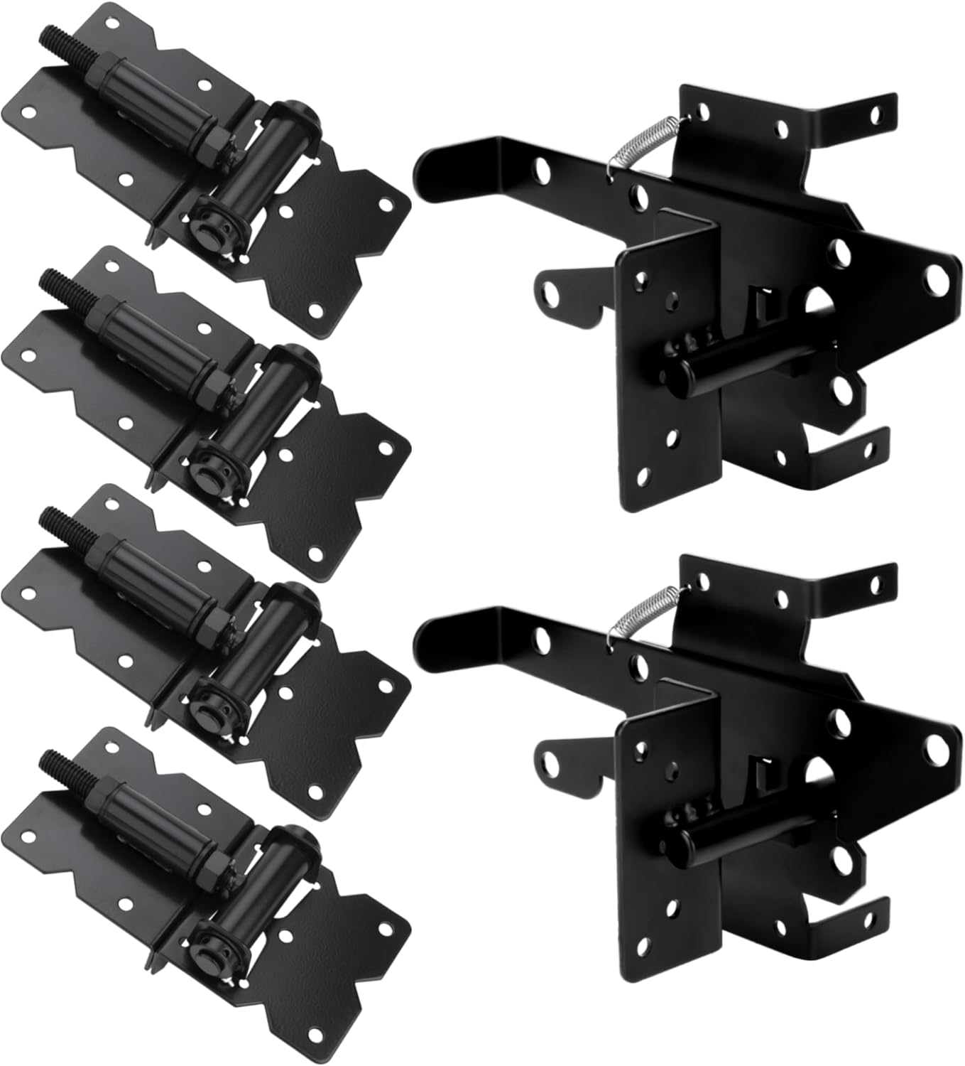Amazon.com: Dreamxiang Heavy Duty Self Closing Gate Hinge and Self ...
