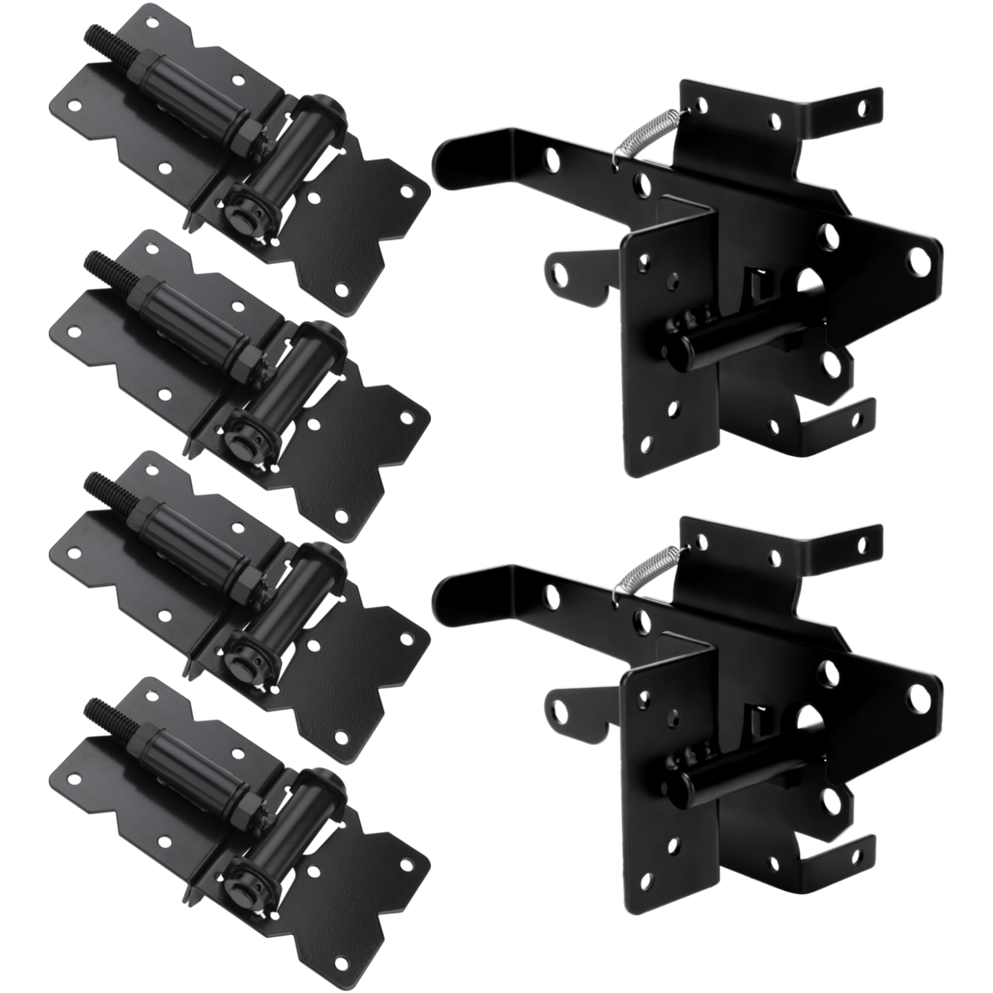 Snapklik.com : Dreamxiang Heavy Duty Self Closing Gate Hinge And Self ...