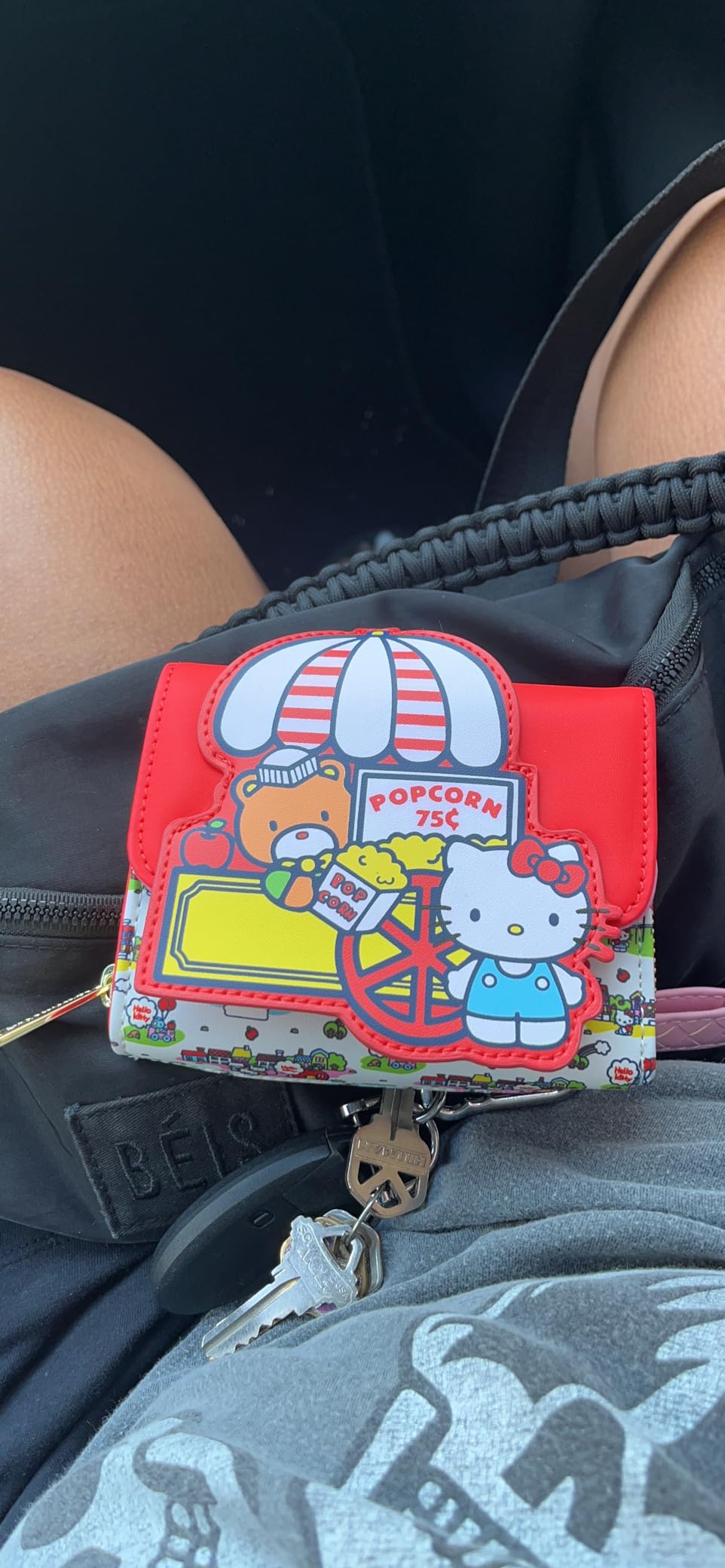 Amazon.com: Loungefly Sanrio Hello Kitty and Friends Carnival Flap ...